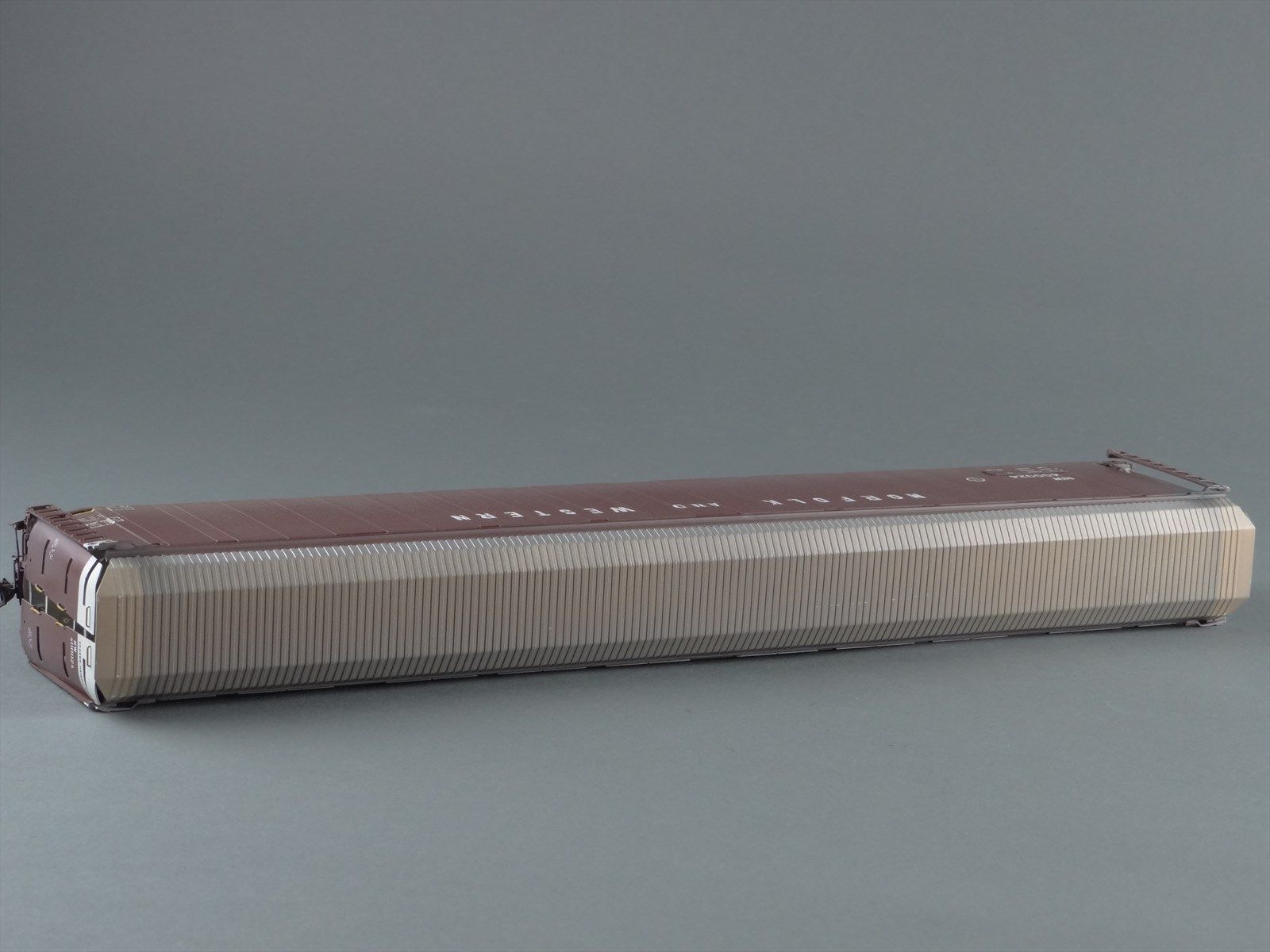 HO Brass Model Train - OMI 3253.1 Safe-T-Pack Tri-Level Auto Rack - N&W ...