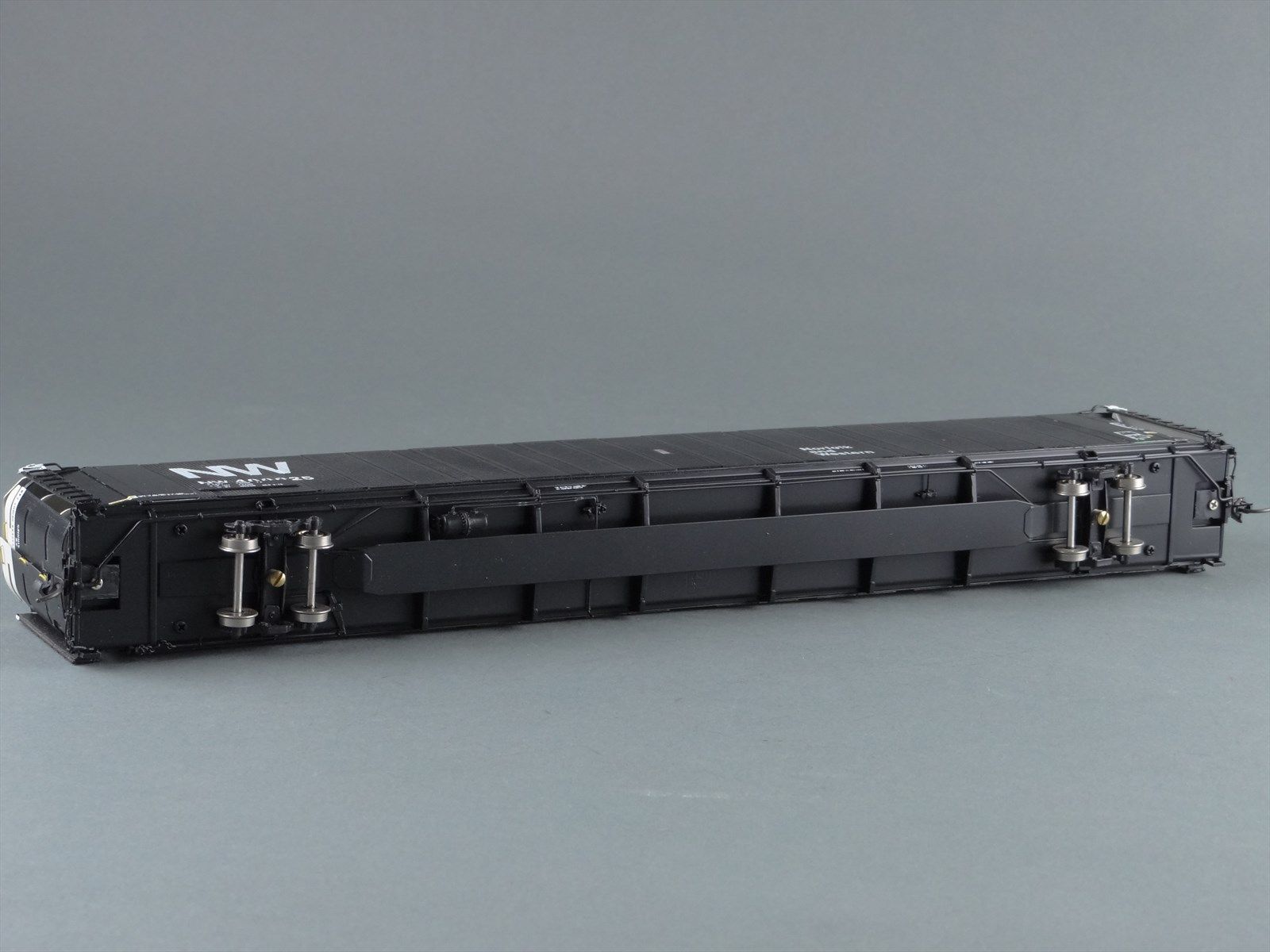 HO Brass Model Train - OMI 3250.1 Safe-T-Pack Tri-Level Auto Rack - N&W ...