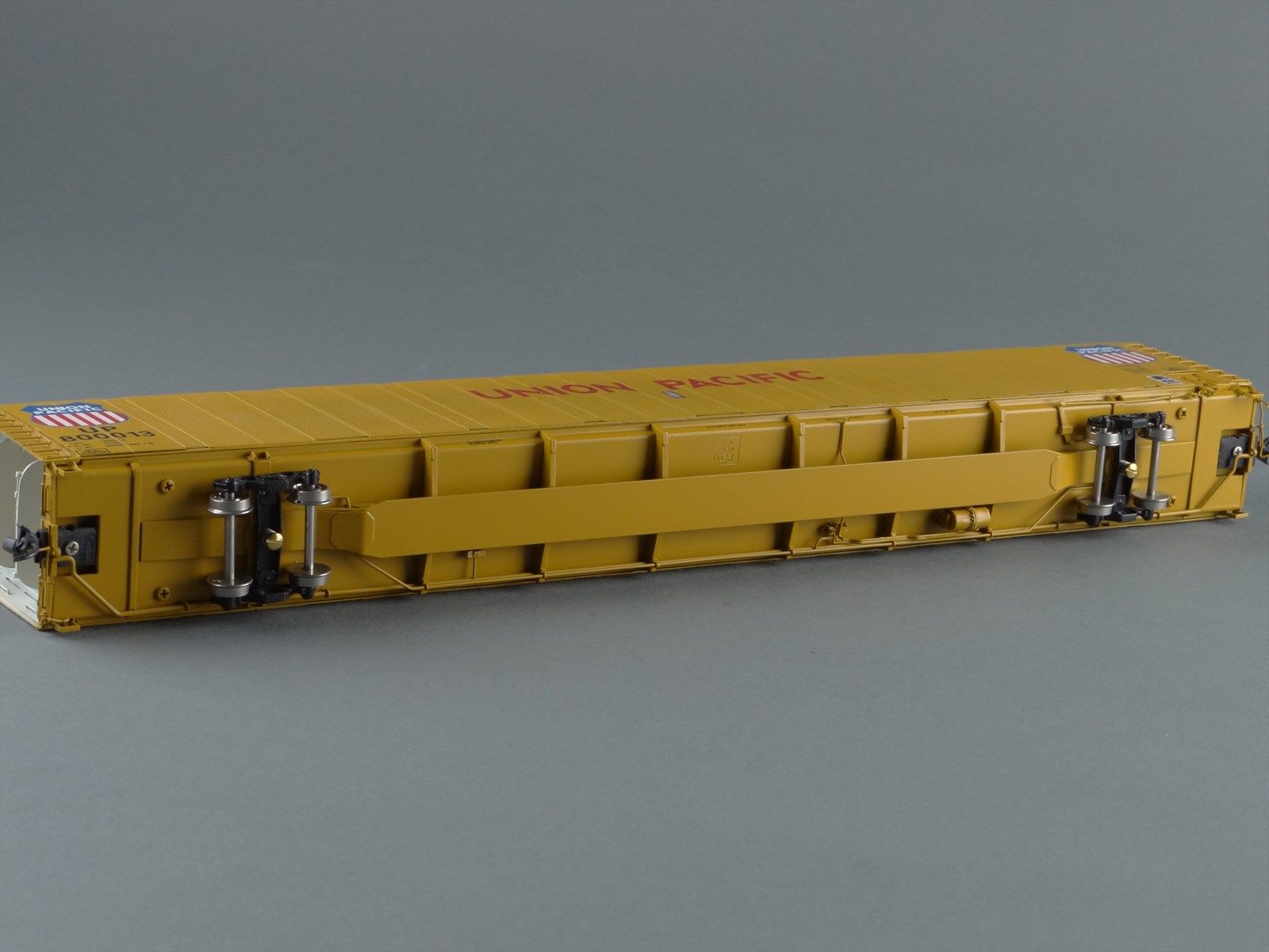 HO Brass Model Train - OMI 3252.2 Safe-T-Pack Tri-Level Auto Rack - UP ...