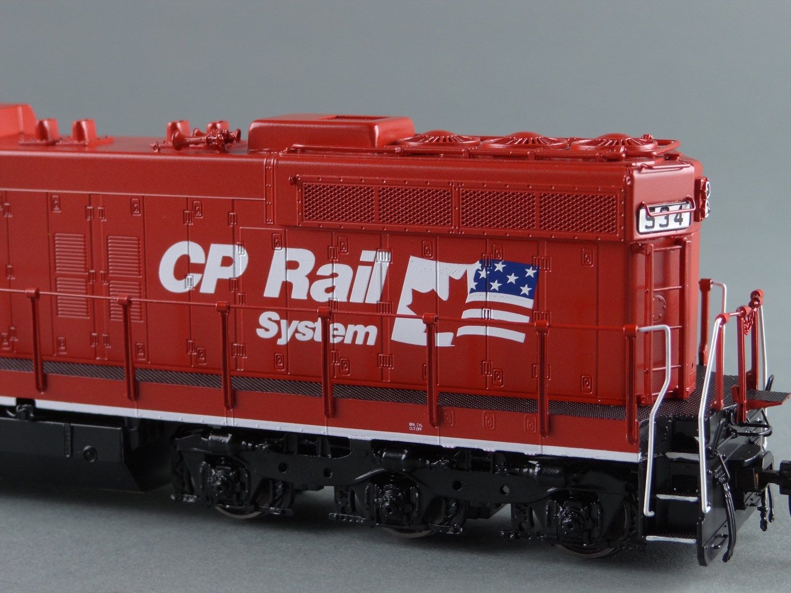 HO Brass Model Train - OMI 6781.2 Overland CPR CP Canadian Pacific EMD SD10 Diesel #534