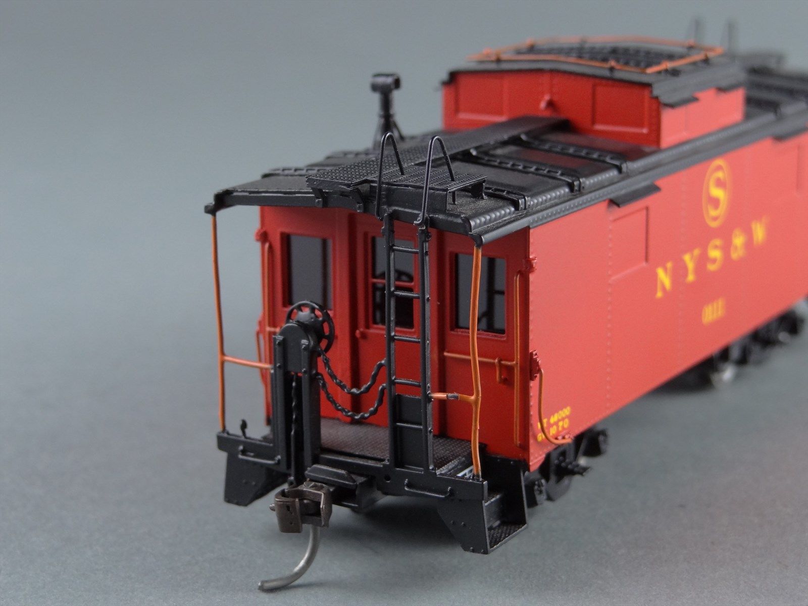 HO Brass Model Train - OMI 3997.2 Overland NYSW Susquehanna Caboose #0111