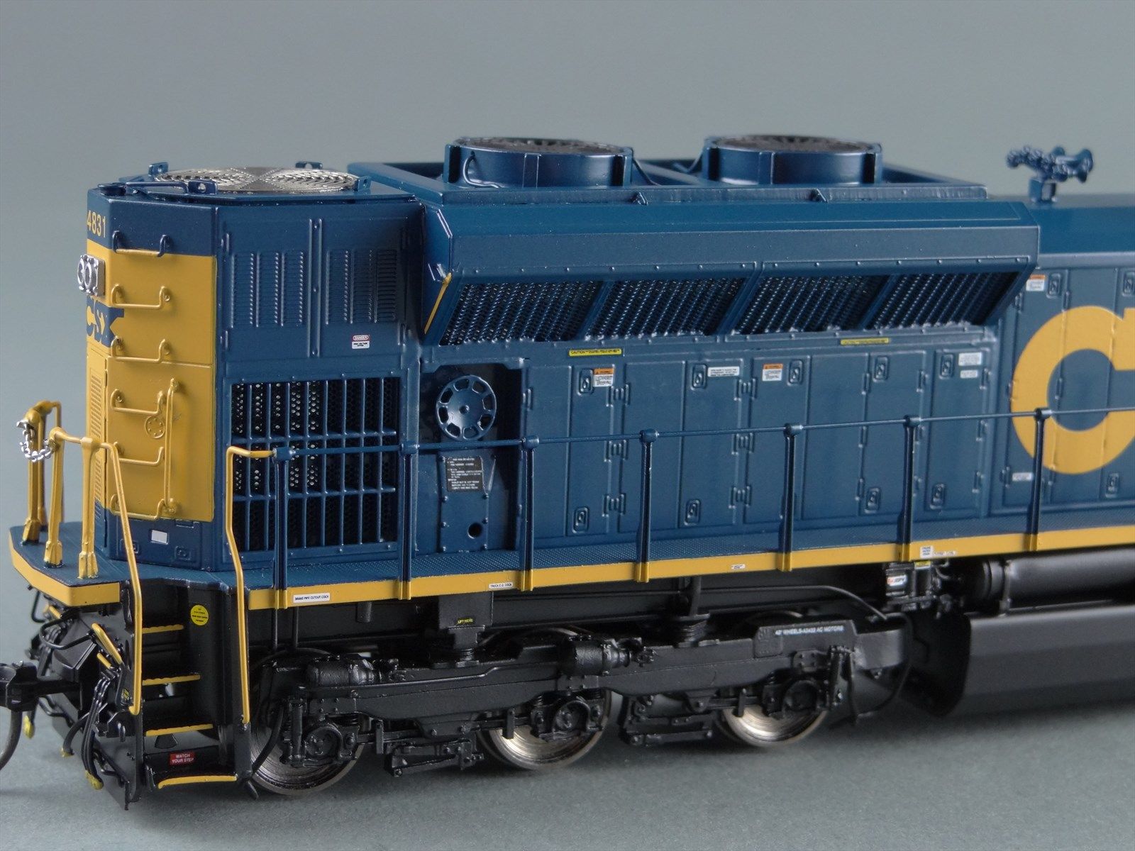 HO Brass Model Train - OMI AA-1102-1 CSX SD70ACe Diesel #4831 - 2004 Run