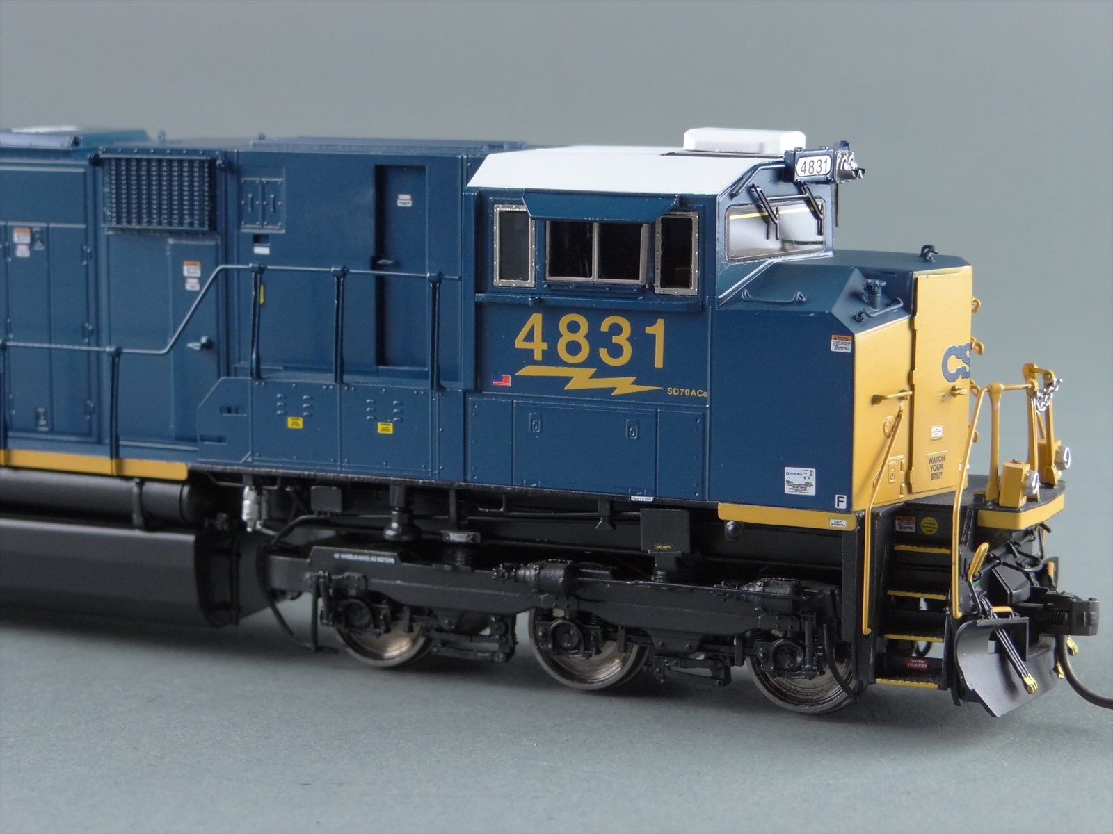 HO Brass Model Train - OMI AA-1102-1 CSX SD70ACe Diesel #4831 - 2004 Run