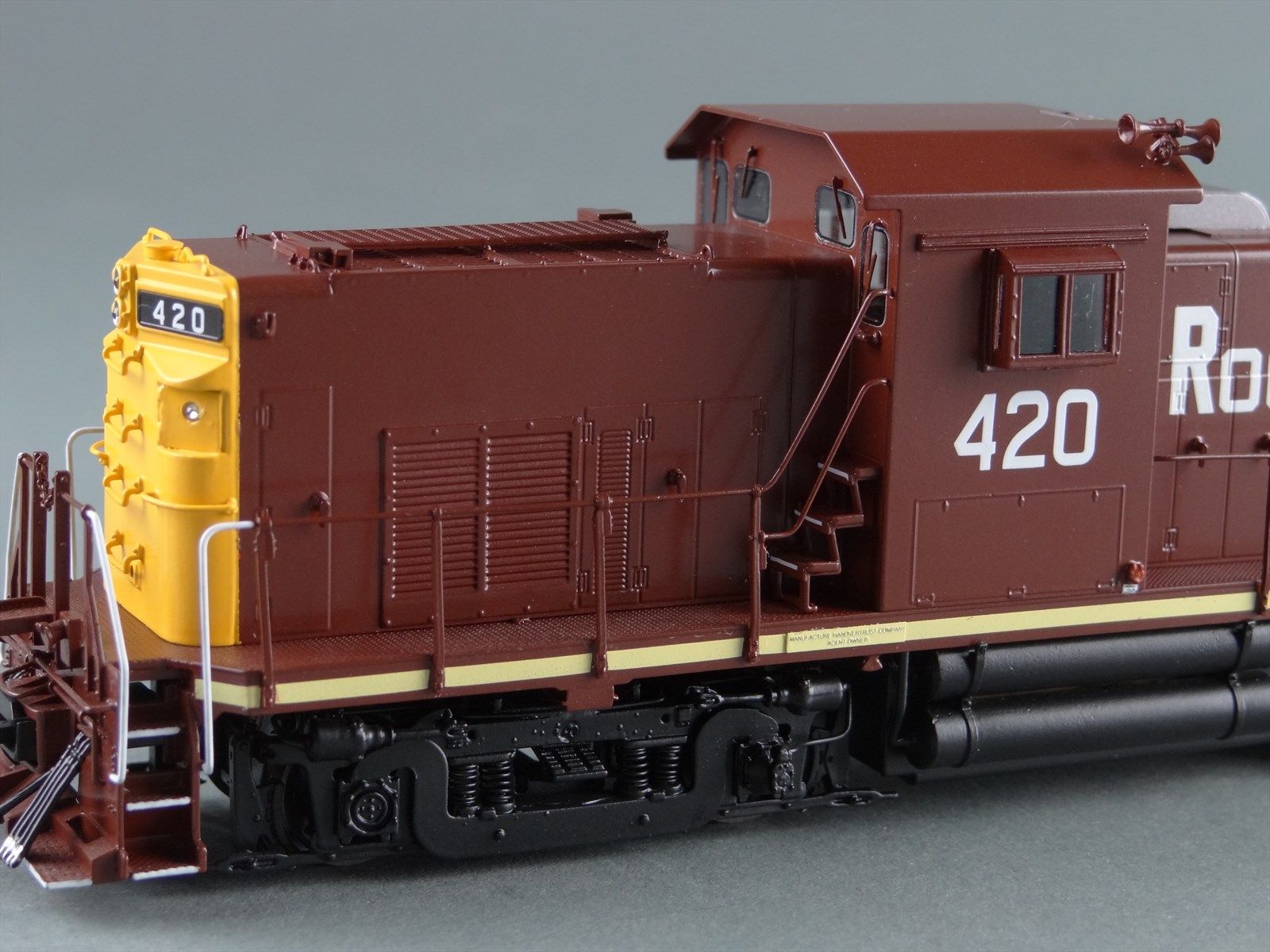 HO Brass Model Train - OMI 7008.2 RI Rock Island ALCO C415 Diesel #420 ...