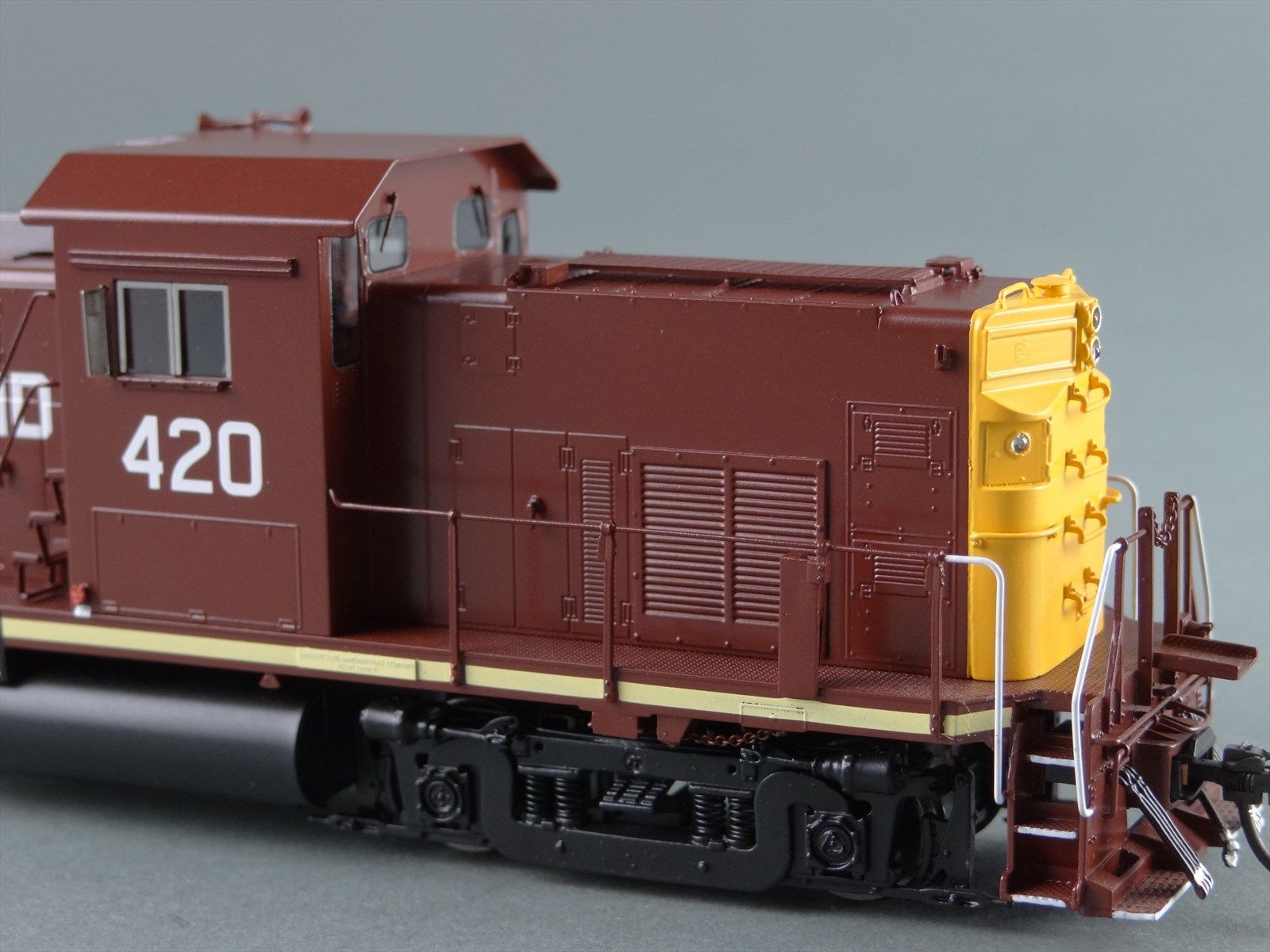 HO Brass Model Train - OMI 7008.2 RI Rock Island ALCO C415 Diesel #420 ...