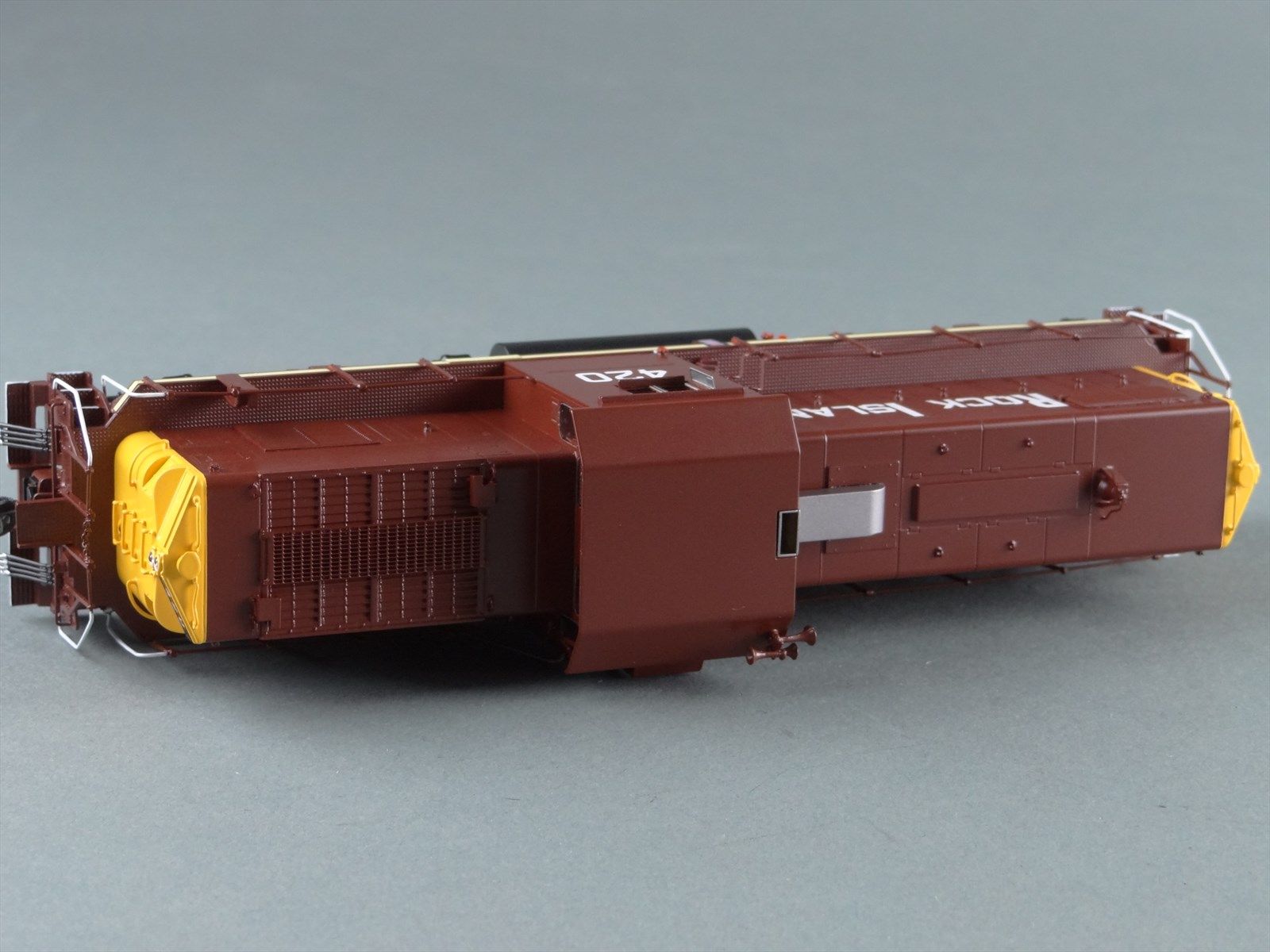 HO Brass Model Train - OMI 7008.2 RI Rock Island ALCO C415 Diesel #420 ...