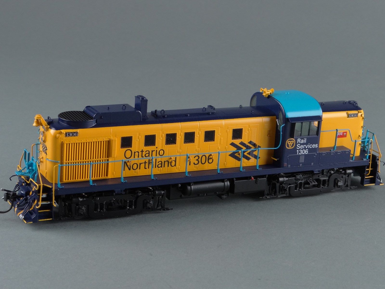 HO Brass Model Train - OMI AA-1295-1 ONR Ontario Northland Phase Ib RS ...