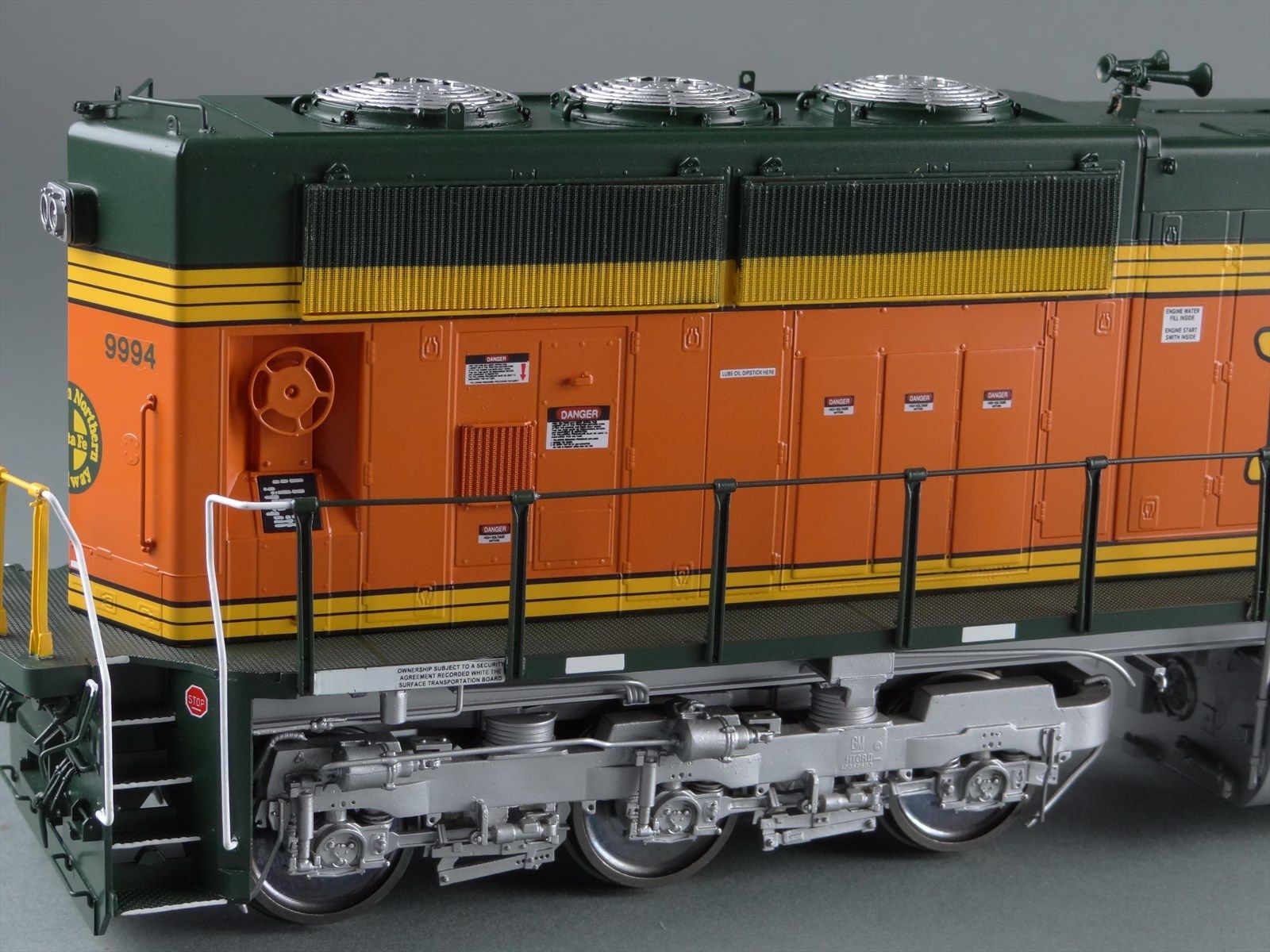 O Scale 2-Rail Brass Model Train - OMI 0628.1 BNSF Heritage II SD70MAC ...