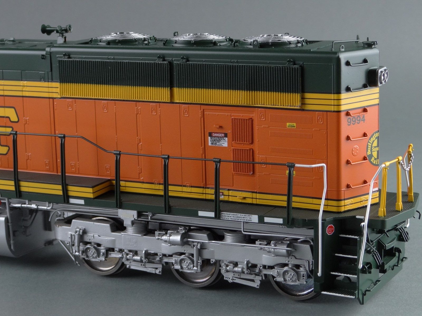 O Scale 2-Rail Brass Model Train - OMI 0628.1 BNSF Heritage II SD70MAC ...