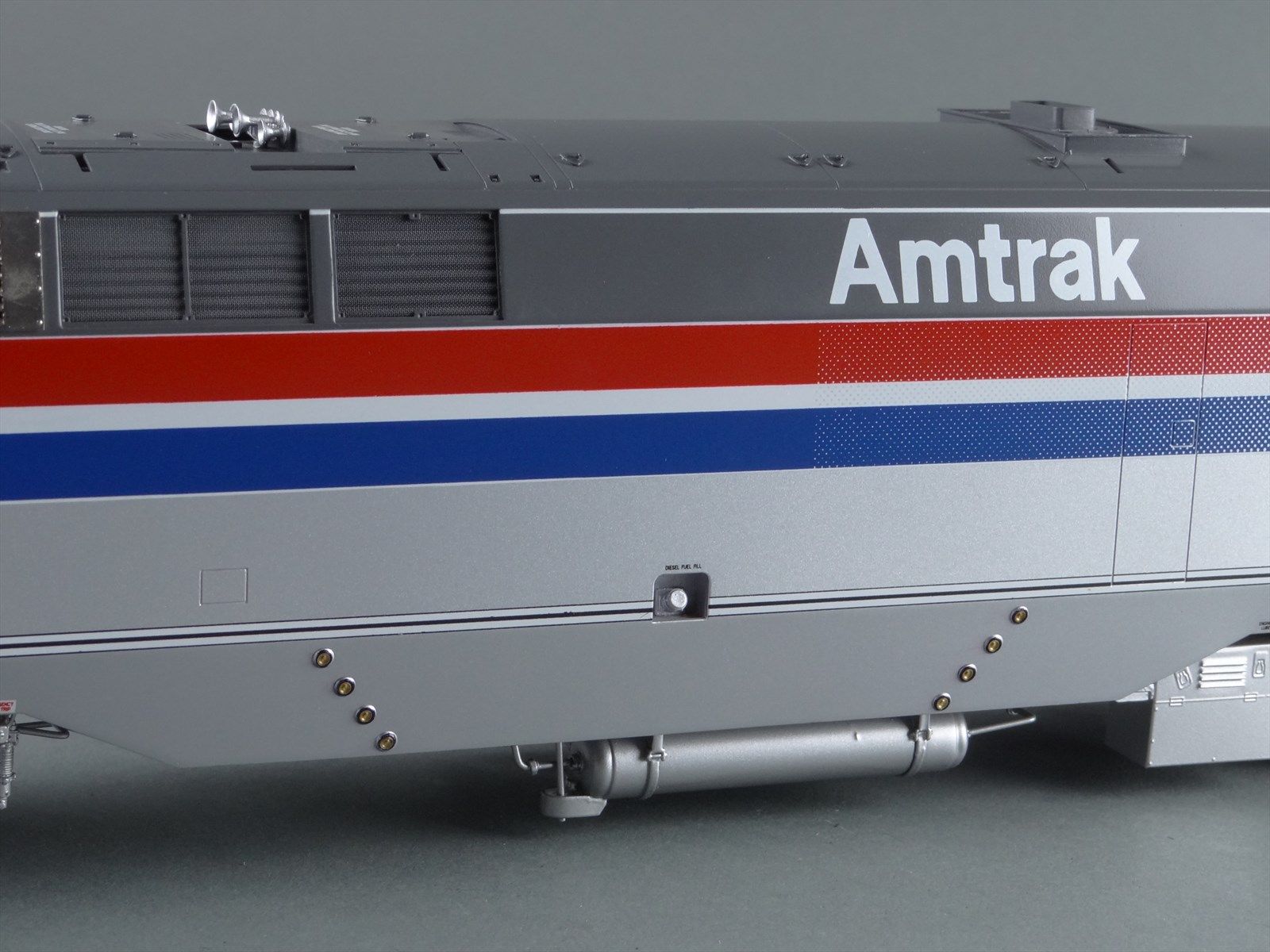 O Scale 2-Rail Brass Model Train - OMI 0456.1 Amtrak AMD-103 Genesis ...
