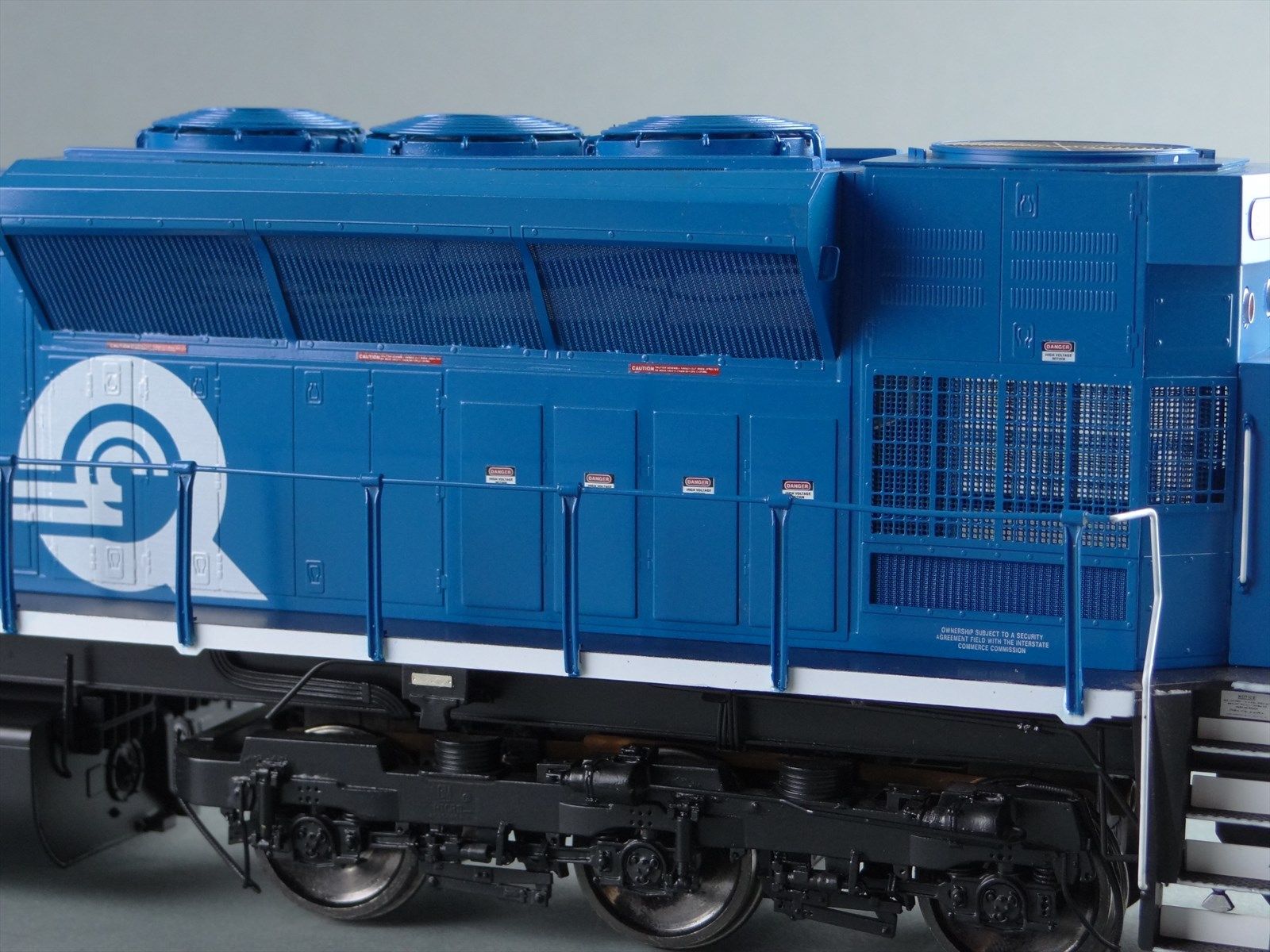 O Scale 2-Rail Brass Model Train - OMI 0346.1 CR Conrail EMD SD80MAC ...