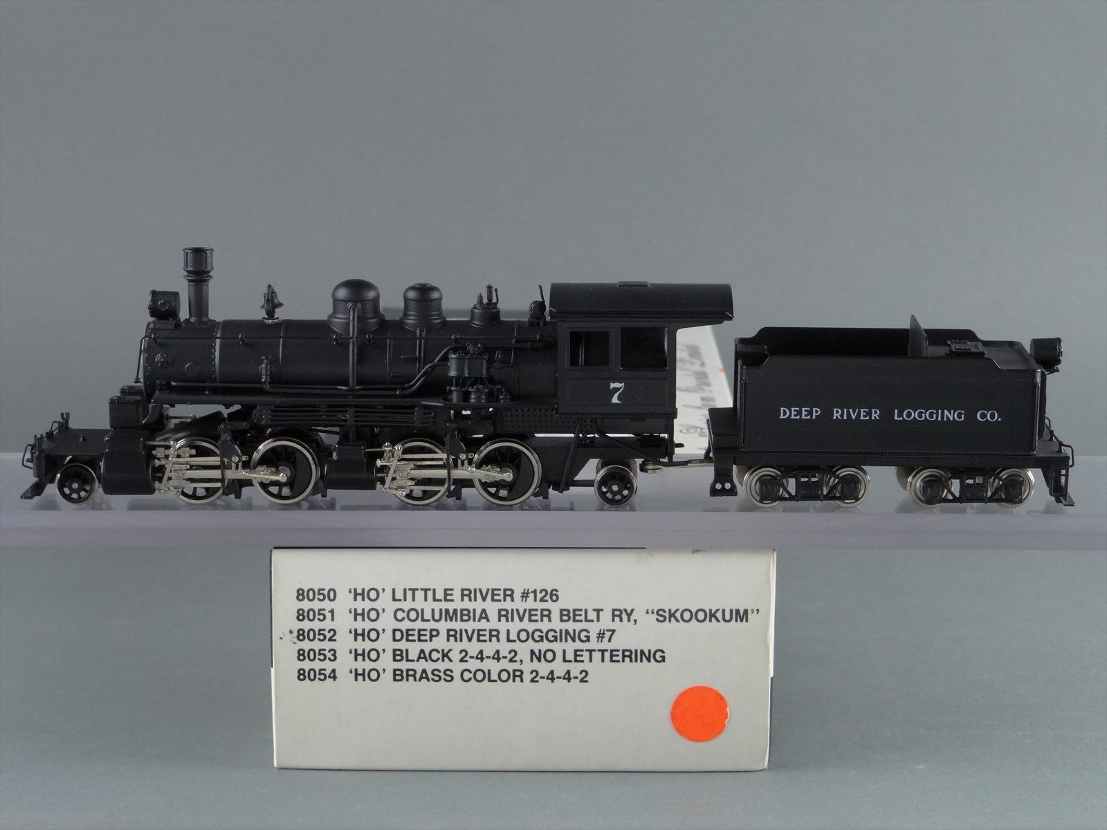 HO Brass Model Train - Oriental Limited - Deep River Logging #7 2-4-4-2