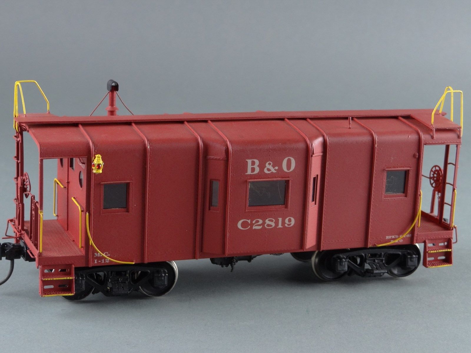 O Scale Brass Model Train - OMI 0019.1 B&O Wagon Top I-12 Modern ...