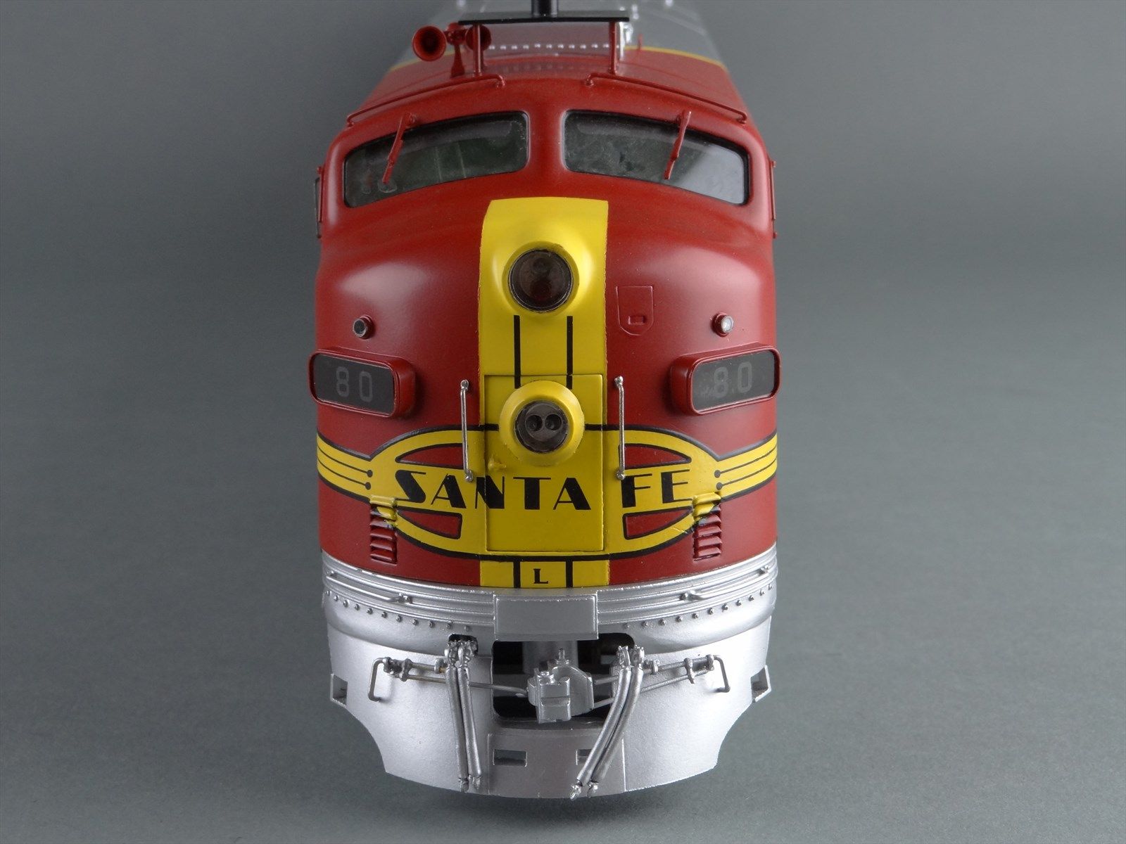 O Scale 2-Rail Brass Model Train - Key Imports ATSF Santa Fe E8 E-8A E ...