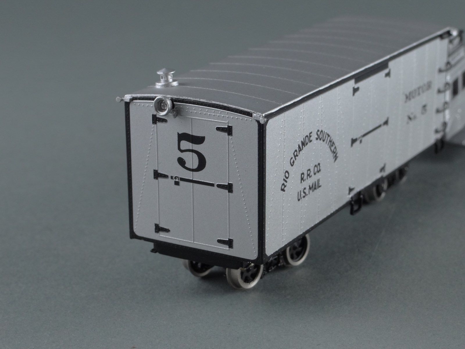 HOn3 Brass Model Train - PSC 17546-2 RGS Goose / Rail Bus Pierce Arrow ...
