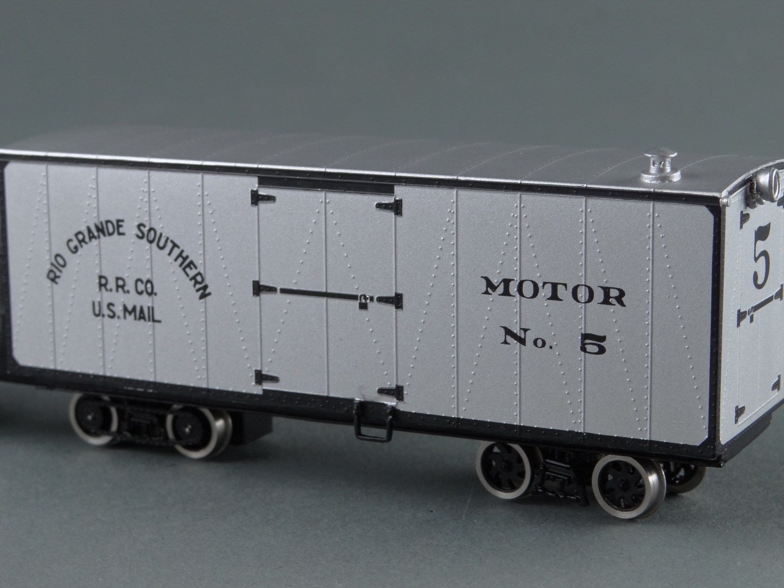 HOn3 Brass Model Train - PSC 17546-2 RGS Goose / Rail Bus Pierce Arrow ...