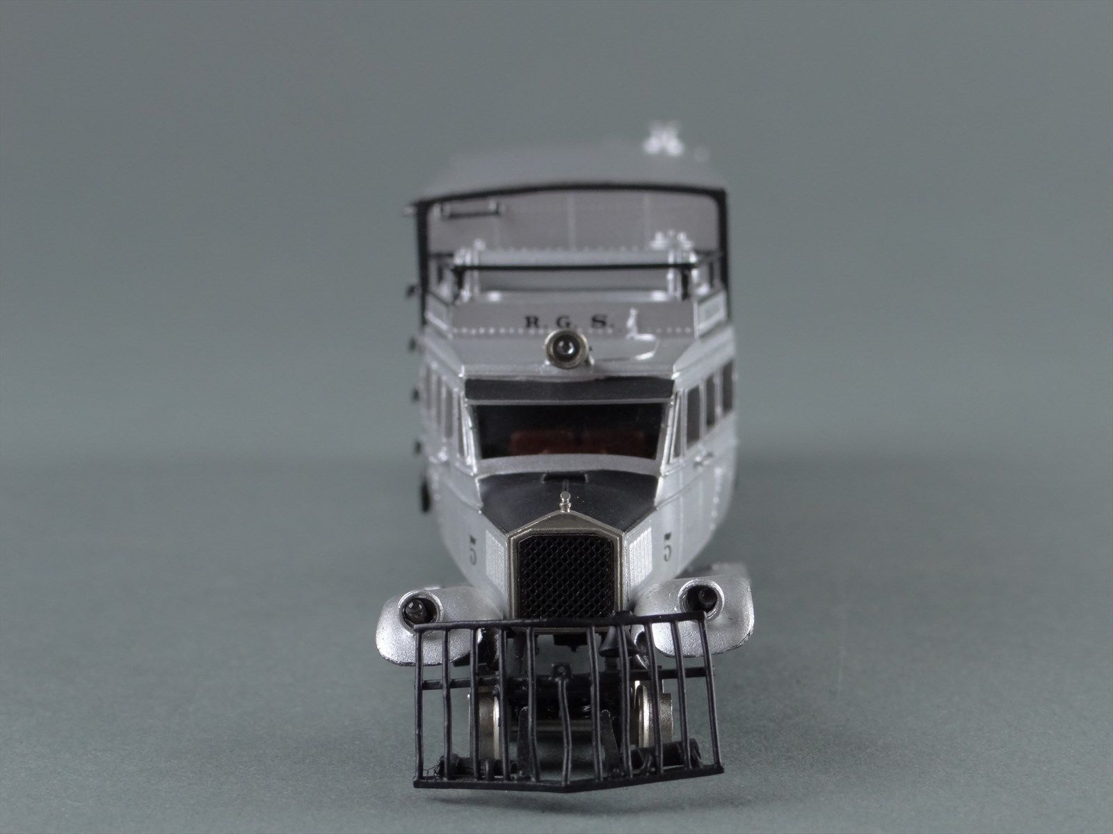 HOn3 Brass Model Train - PSC 17546-2 RGS Goose / Rail Bus Pierce Arrow ...