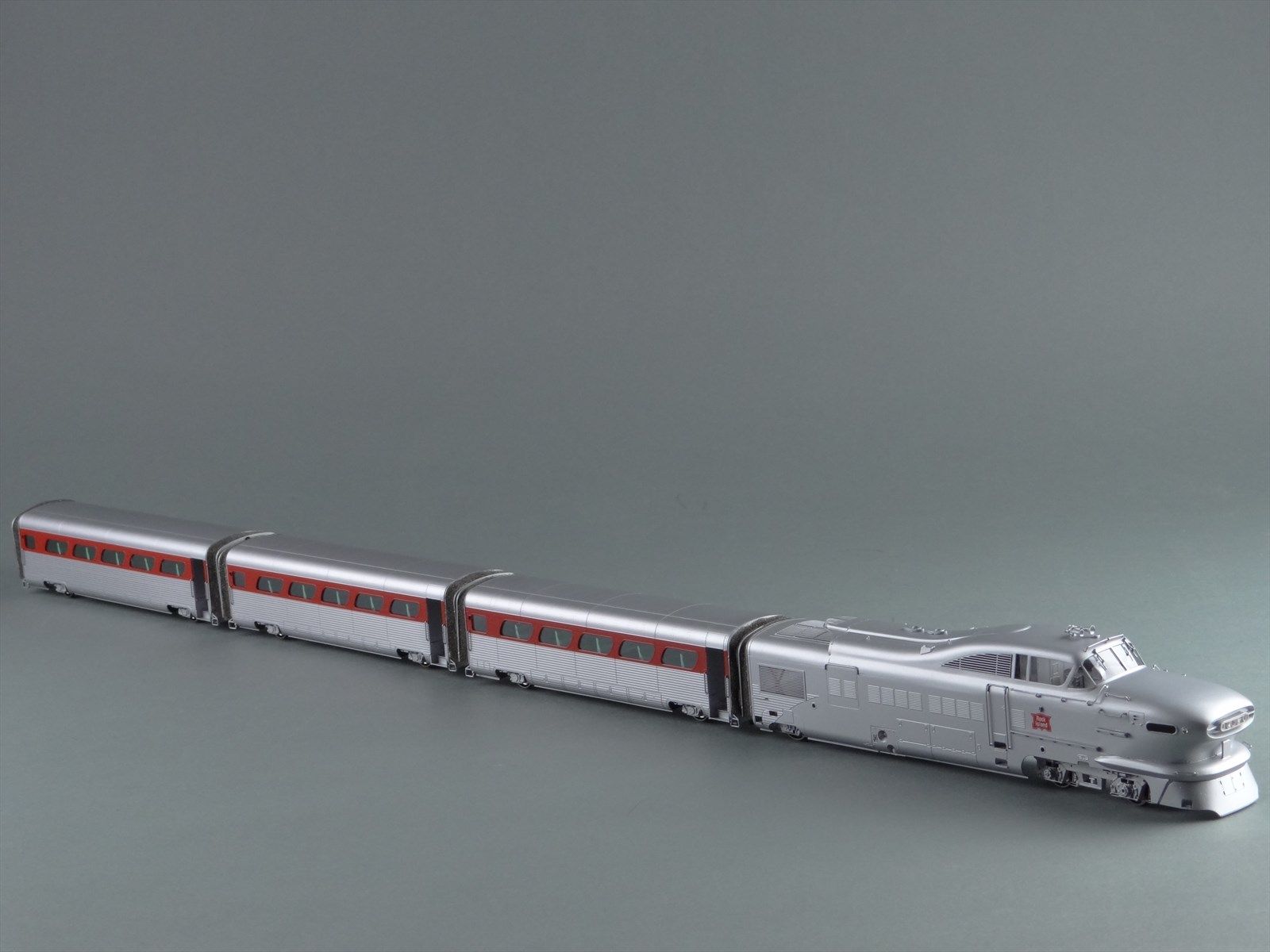 HO Brass Model Train Set - Railworks L2859P RI Rock Island Aerotrain 4 ...