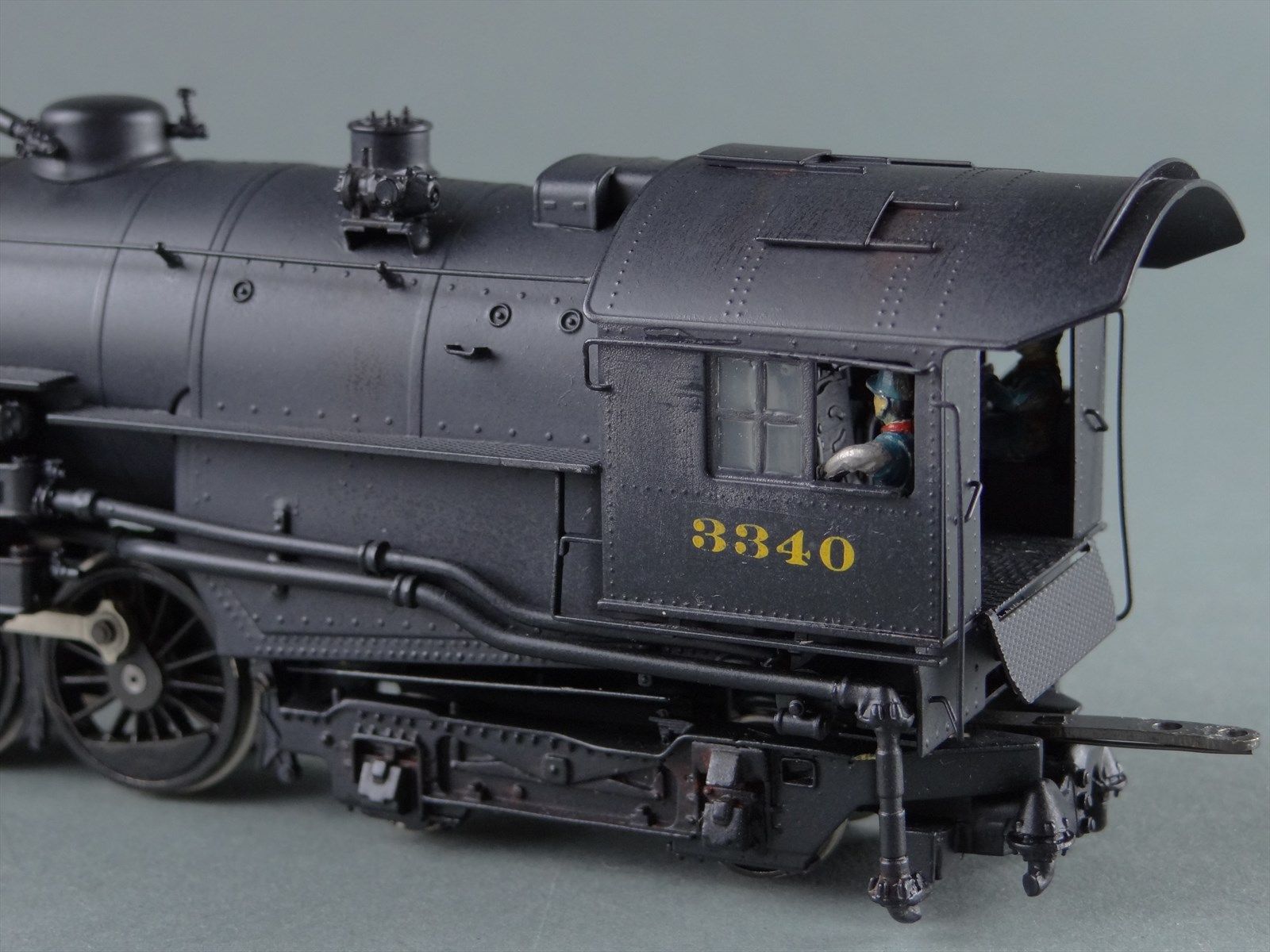 HO Brass Model Train - Oriental / Jonan - Erie 2-8-4 S-3 #3340 - Custom ...
