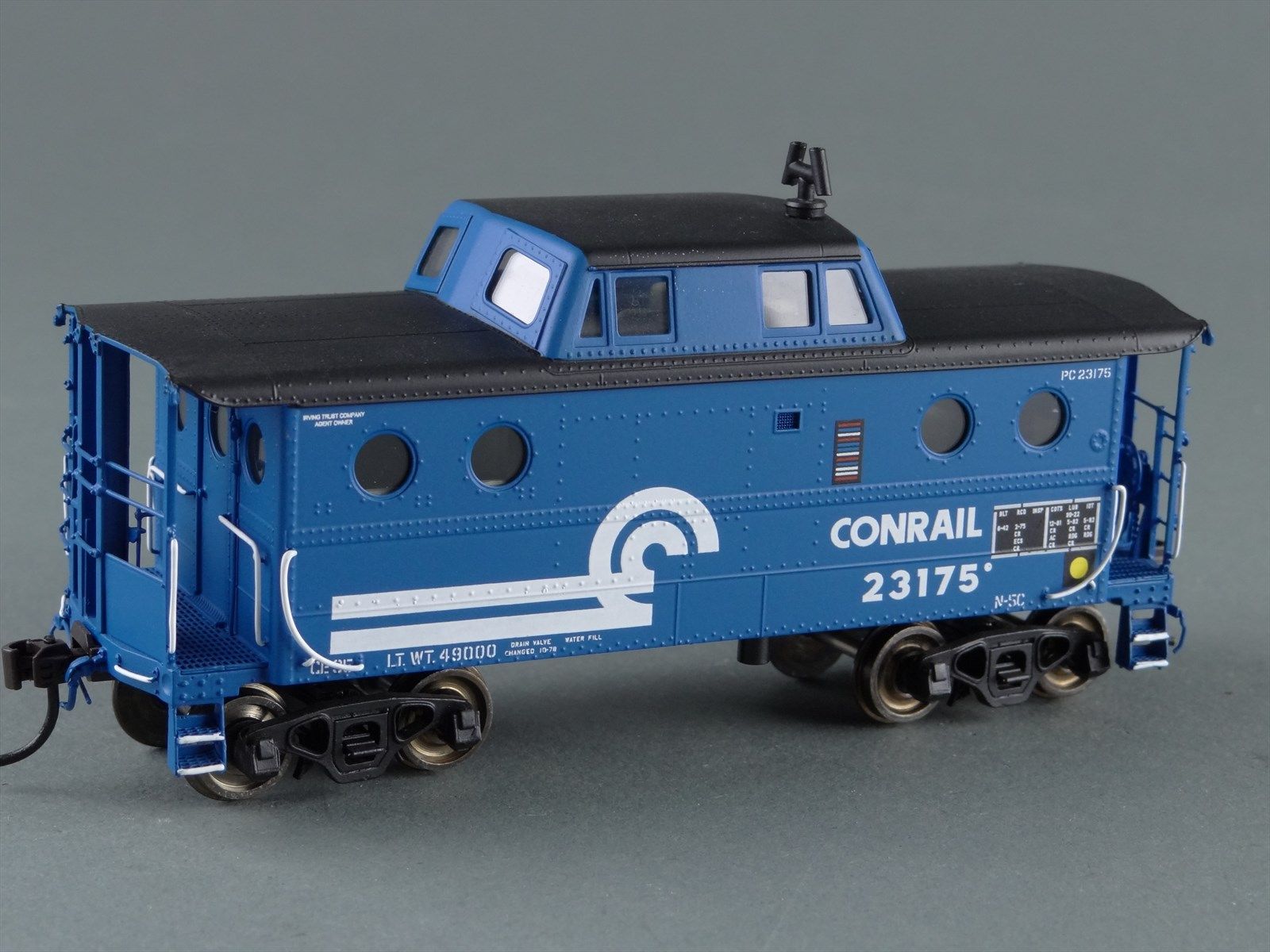 HO Brass Model Train - Rail Classics R-287 Conrail N5c Caboose #23175 w ...