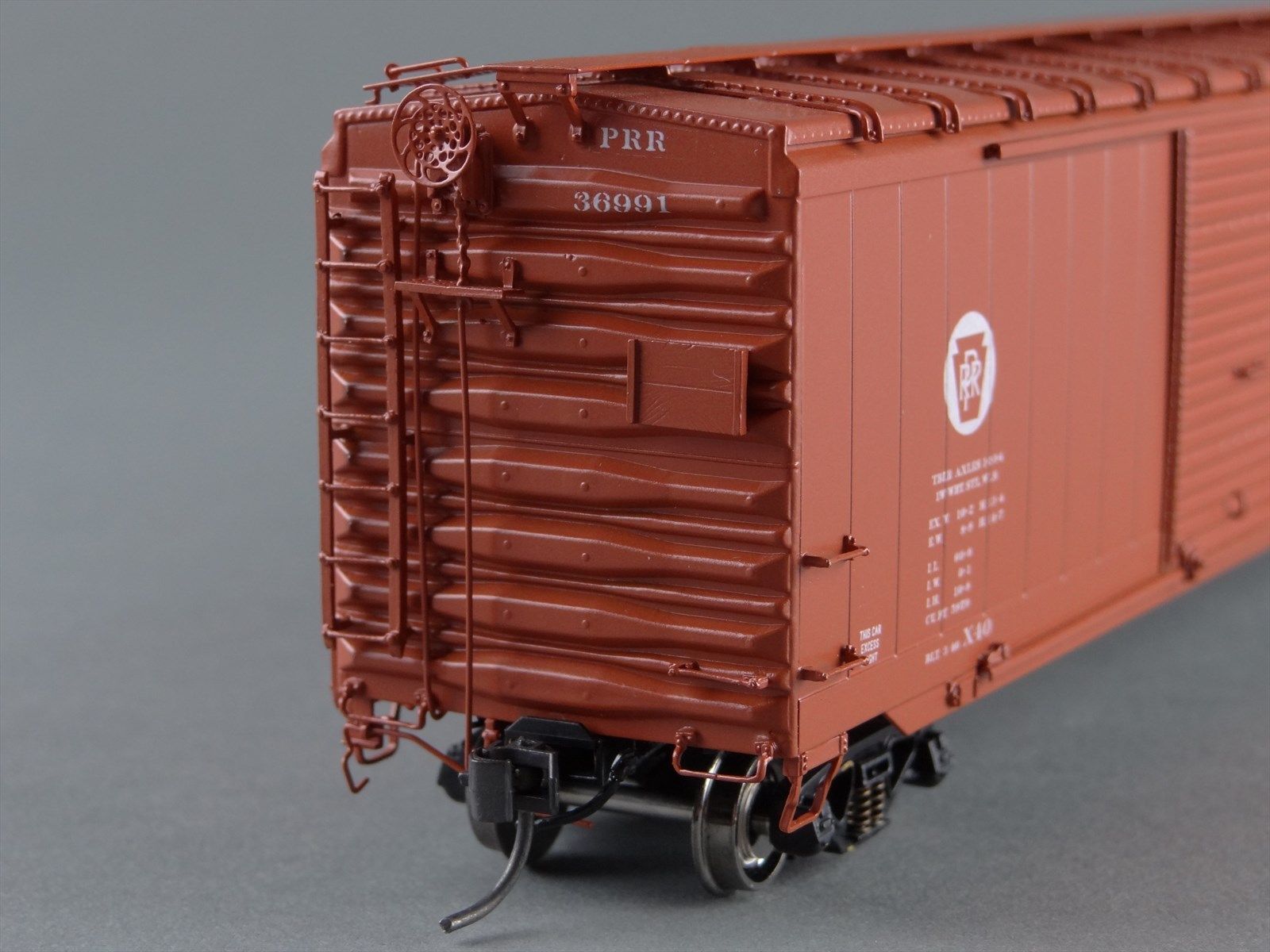 HO Brass Model Train - Rail Classics R-115 PRR X-40 60' Box Car #36991
