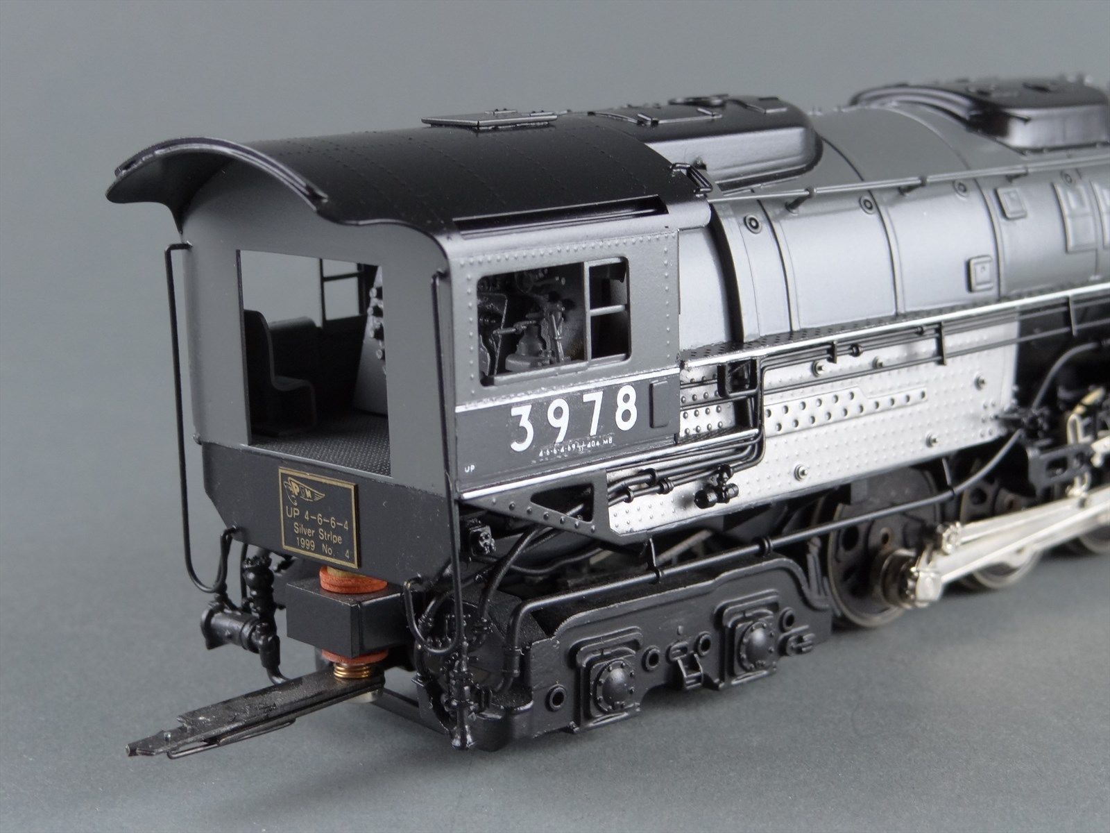 HO Brass Model Train - PFM UP Union Pacifc 4-6-6-4 1999 Run #3978 Gray ...