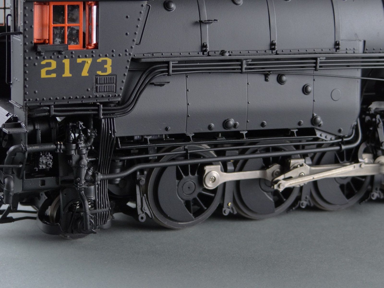 O 2-Rail Brass Model Train - Kohs & Co. N&W 2-8-8-2 Y6b Mallet #2173 ...