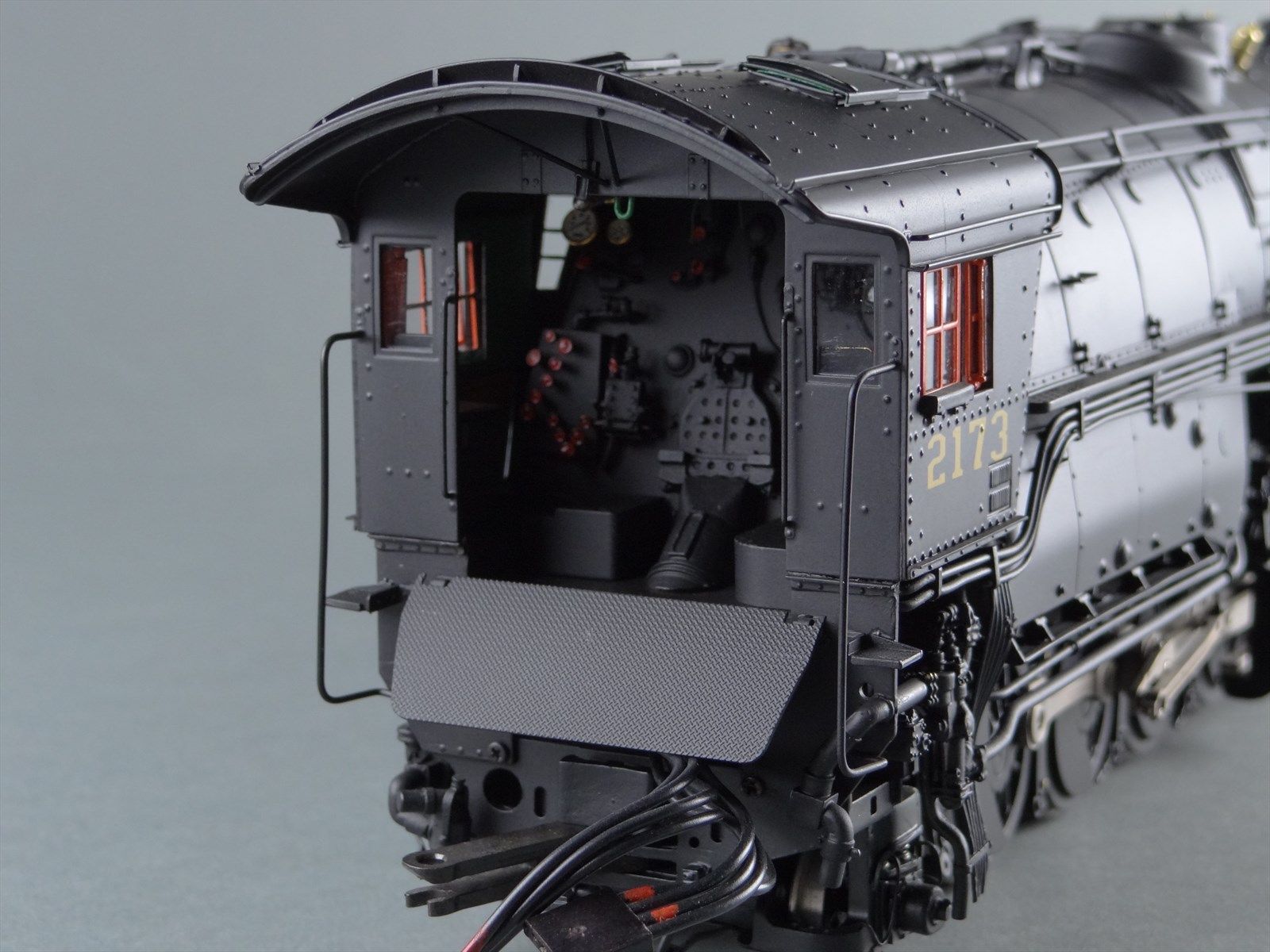 O 2-Rail Brass Model Train - Kohs & Co. N&W 2-8-8-2 Y6b Mallet #2173 ...