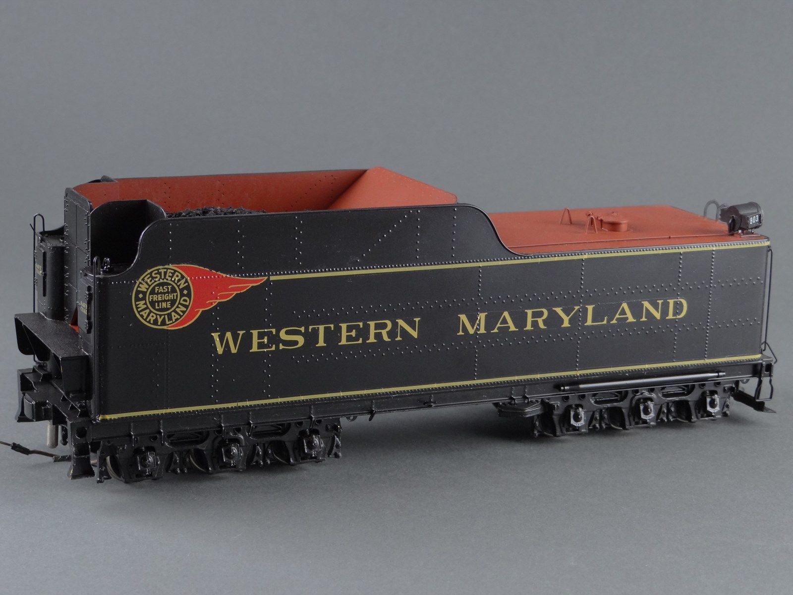 O Scale 2-Rail Brass Model Train - OMI 0122 WM Western Maryland 2-8-0 H ...