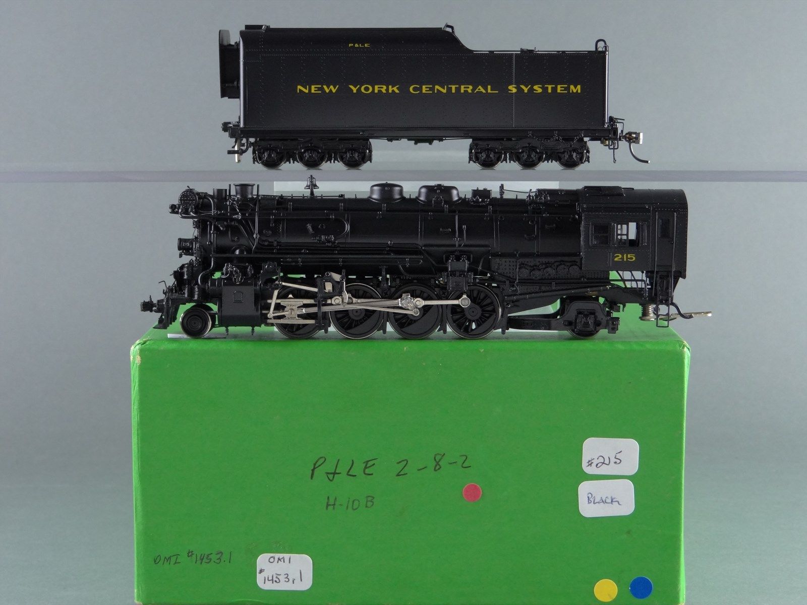HO Brass Model Train - OMI P&LE H10b 2-8-2 Elesco FWH Heater