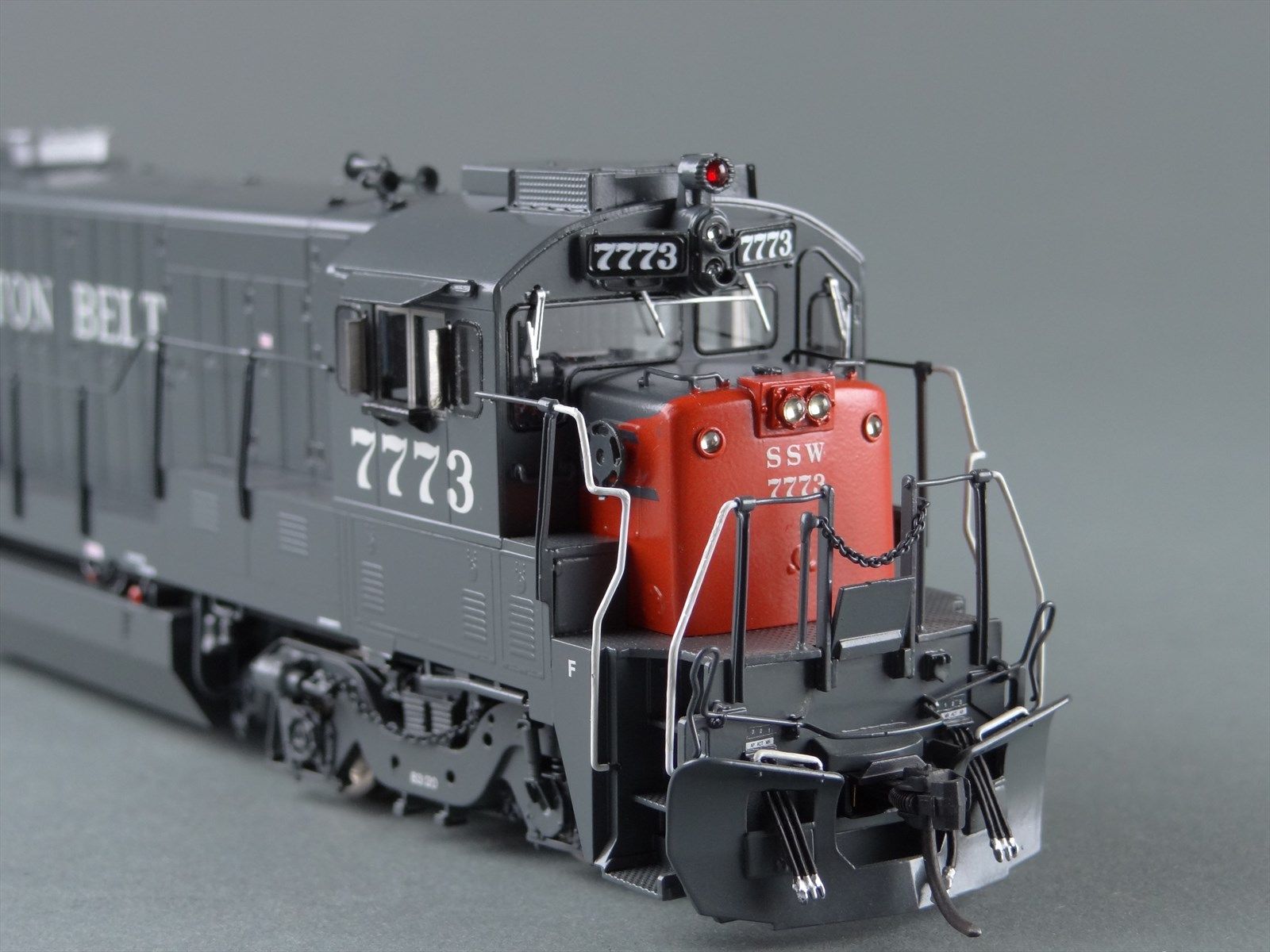 HO Brass Model Train - OMI 6725.1 Overland SSW Cotton Belt B36-7 Diesel ...