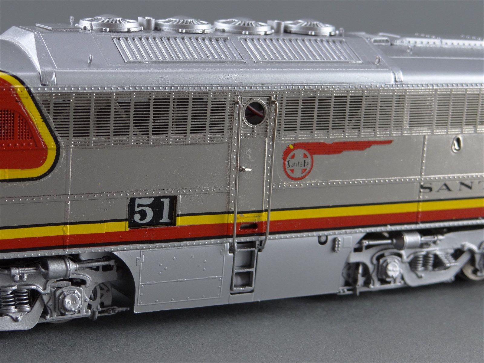 HO Brass Model Train - OMI Overland ATSF Santa Fe PA-1 / PB-1 #51 ...