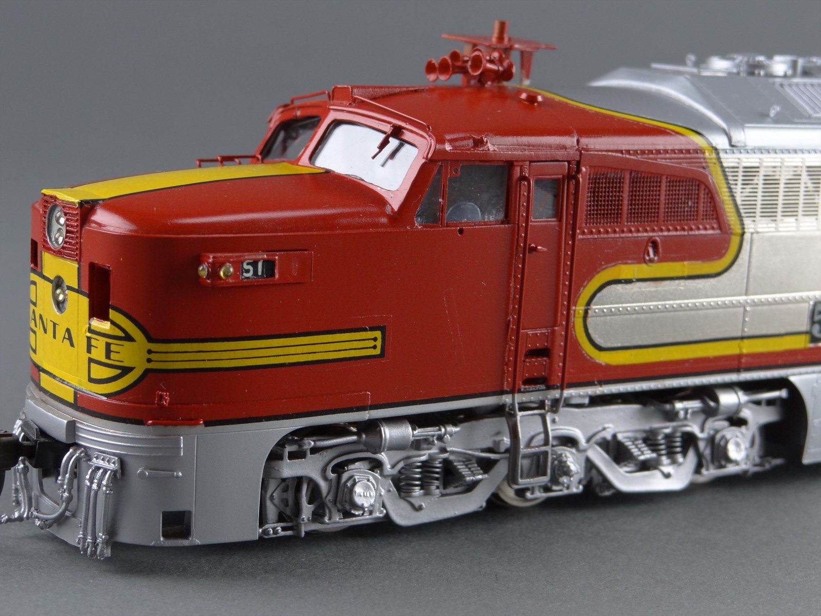 HO Brass Model Train - OMI Overland ATSF Santa Fe PA-1 / PB-1 #51 ...