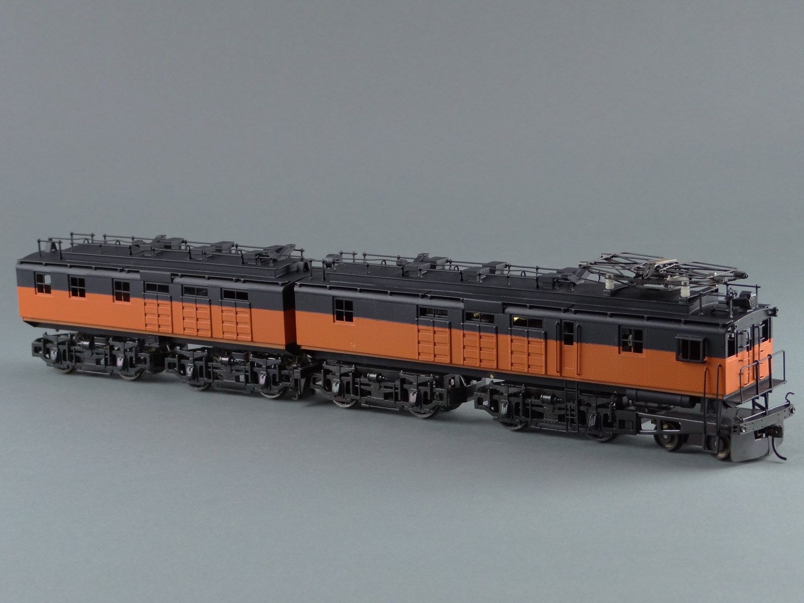 HO Brass Model Train - NKP Milwaukee Road EF-3/5 Electric Box Cab Set ...