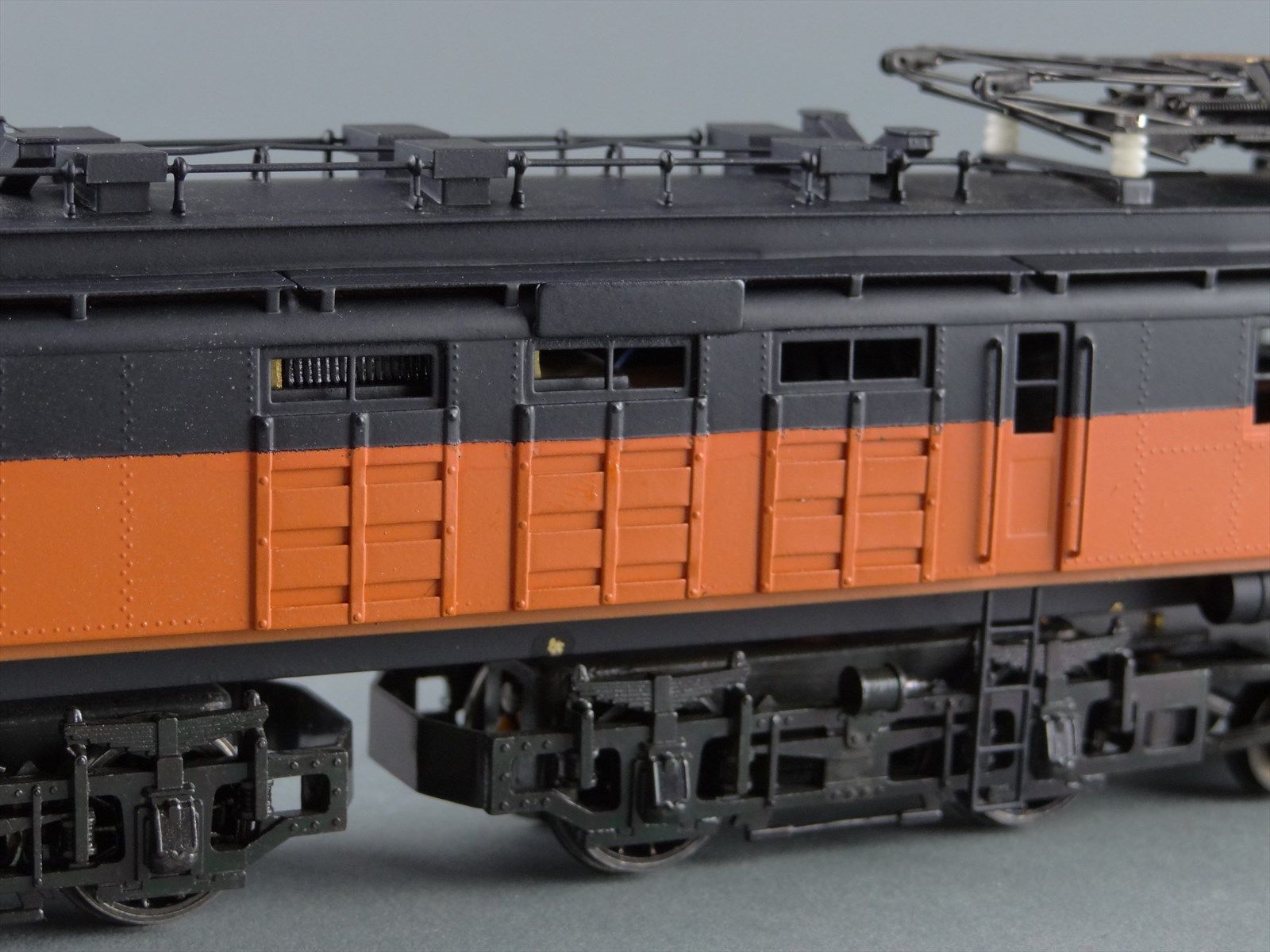 HO Brass Model Train - NKP Milwaukee Road EF-3/5 Electric Box Cab Set ...