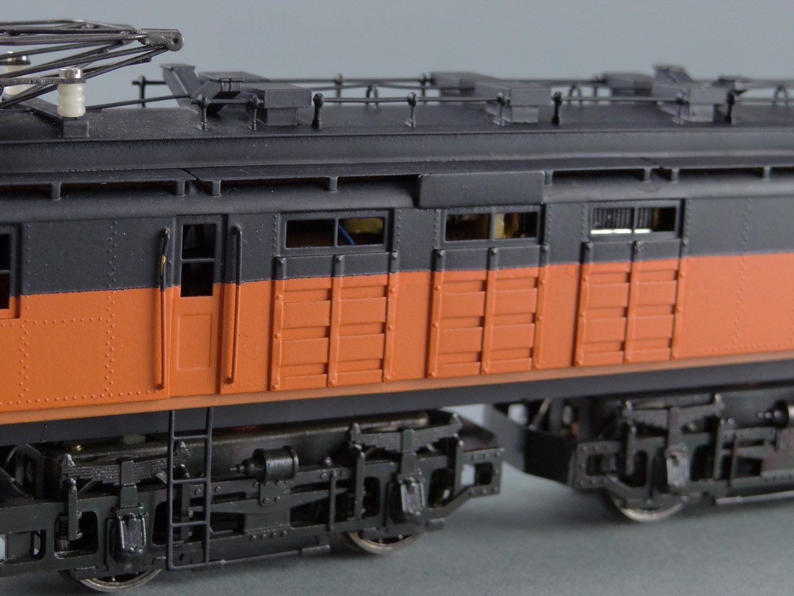 HO Brass Model Train - NKP Milwaukee Road EF-3/5 Electric Box Cab Set ...
