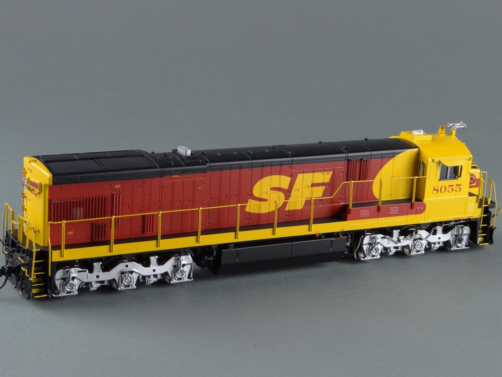 HO Brass Model Train - OMI ATSF Santa Fe Kodachrome Merger C30-7 Diesel ...