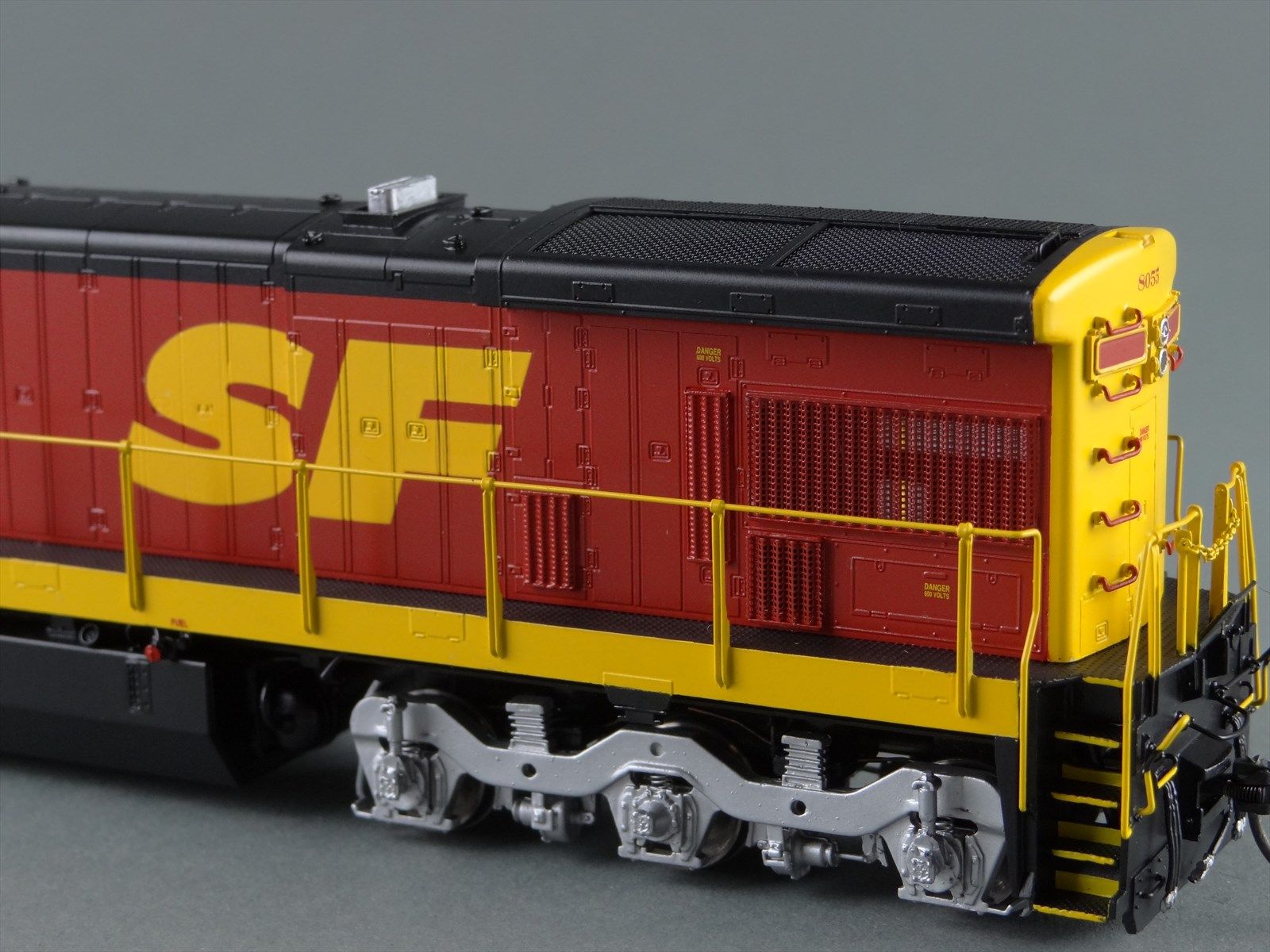 HO Brass Model Train - OMI ATSF Santa Fe Kodachrome Merger C30-7 Diesel ...