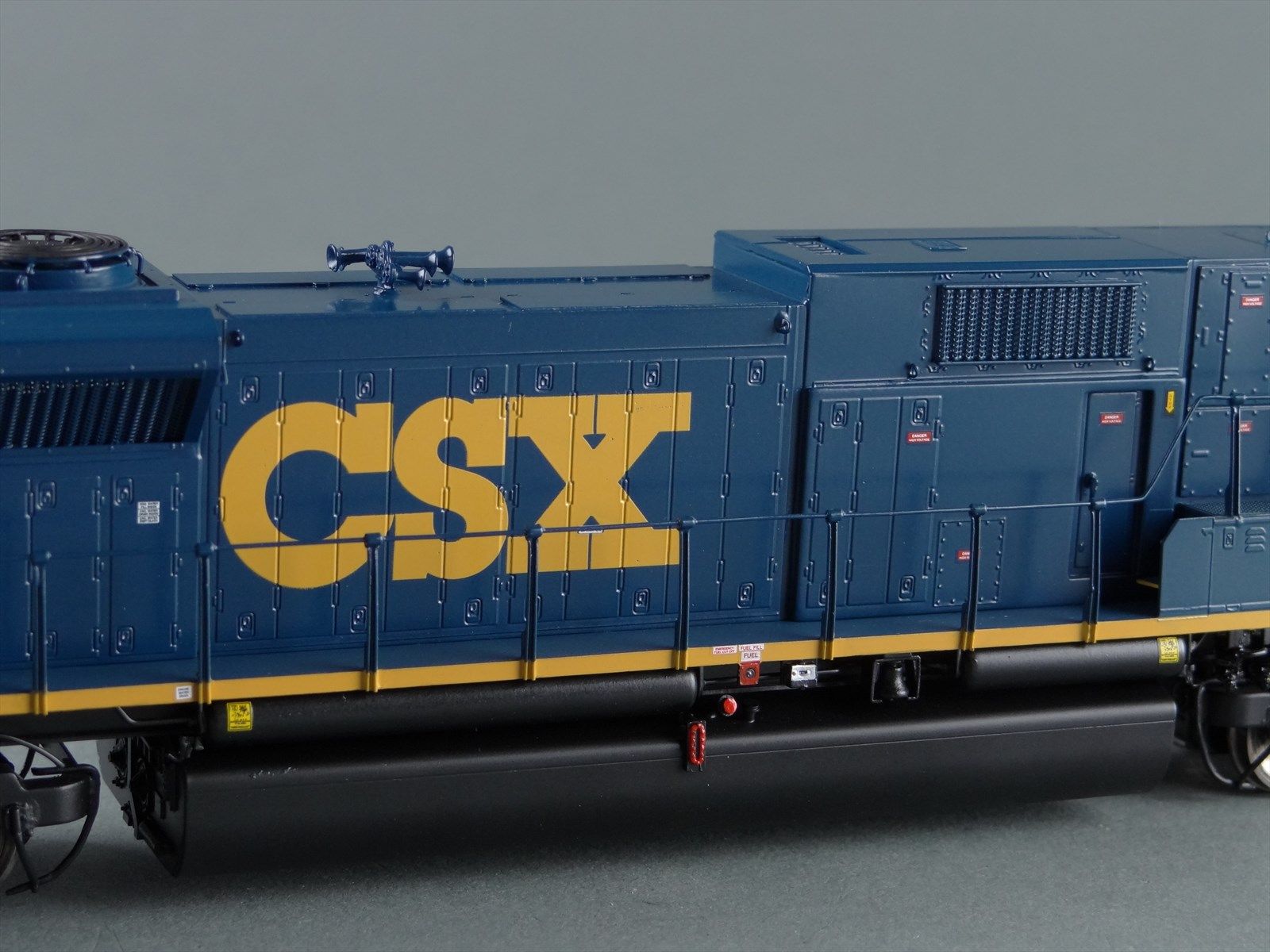 HO Brass Model Train - OMI AA-1104-1 Overland CSX SD80MAC Diesel #0804 ...
