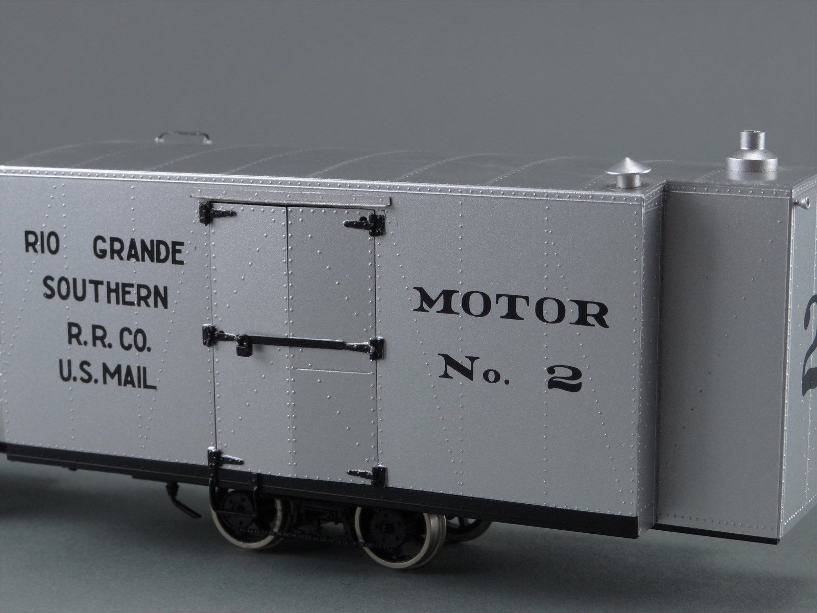 On3 Brass Model Train - Crown 16881-2 RGS Rio Grande Southern #2 Pierce ...