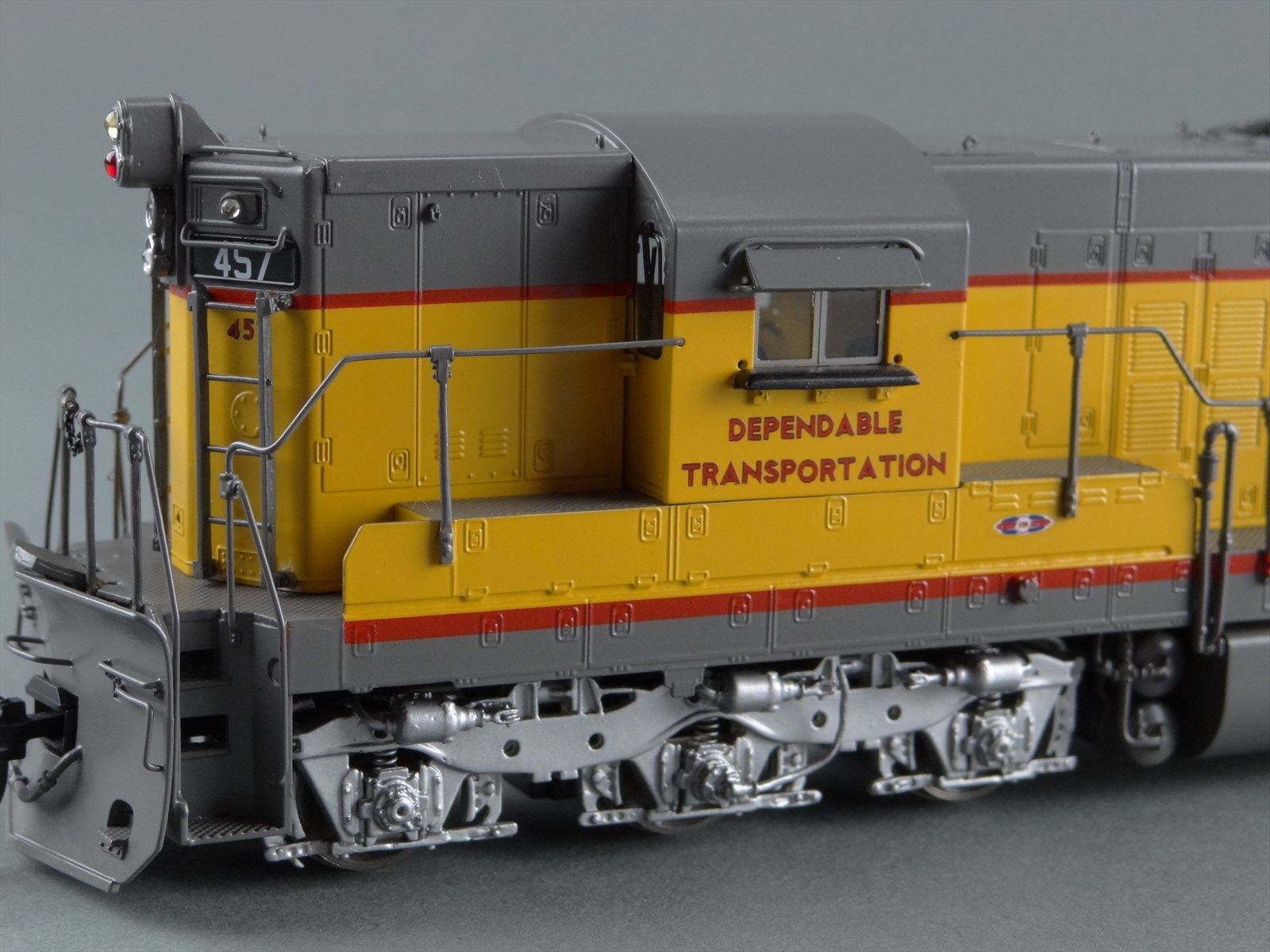 HO Brass Model Train - OMI 6778.2 Overland UP SD7 Diesel #457 w ...