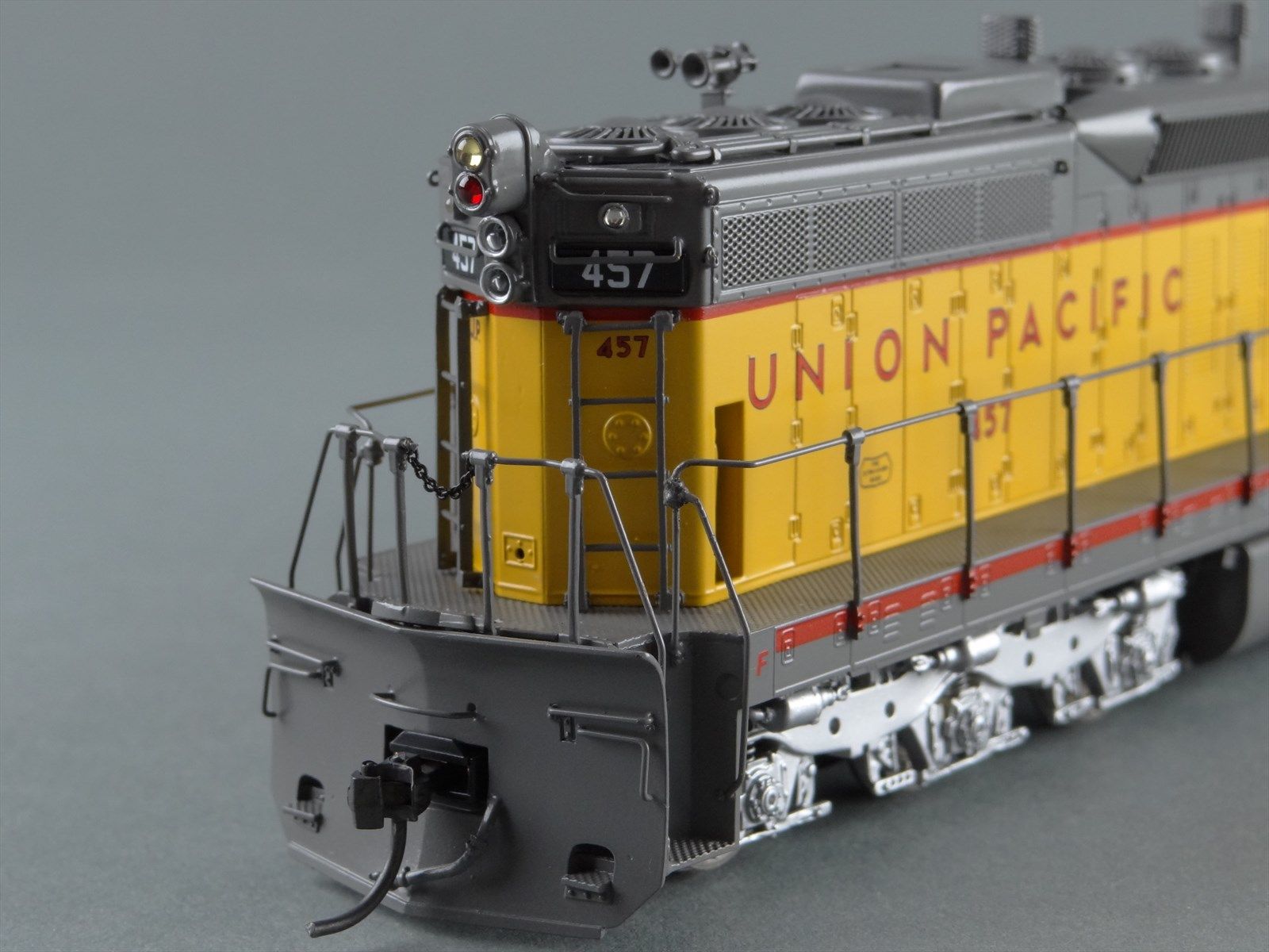 HO Brass Model Train - OMI 6778.2 Overland UP SD7 Diesel #457 w ...