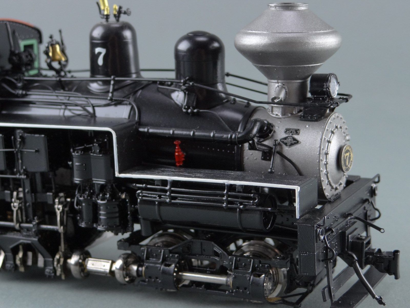 On3 Brass Model Train - PSC 16289-1 Oregon Lumber Co. 60-Ton Shay #7 - F/P