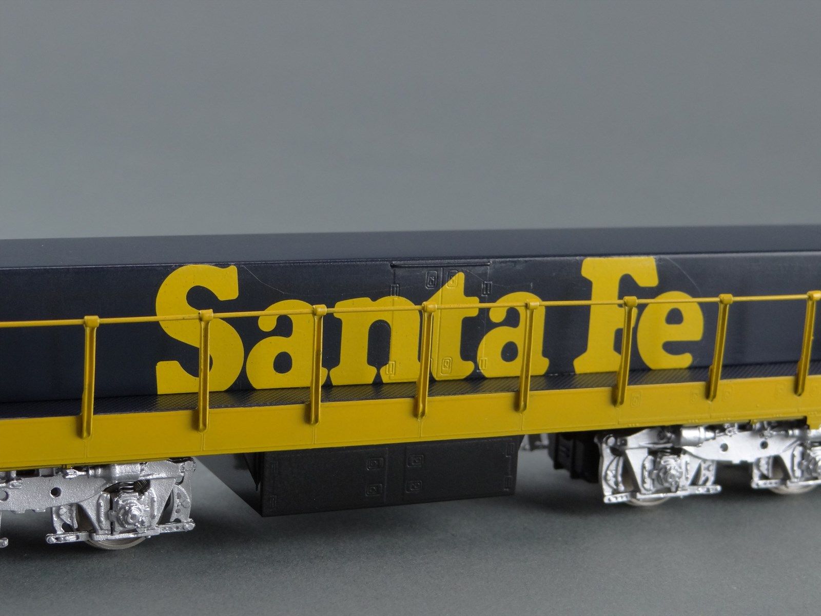 HO Brass Model Train - OMI 6173.1 ATSF Santa Fe Slug Diesel - Custom