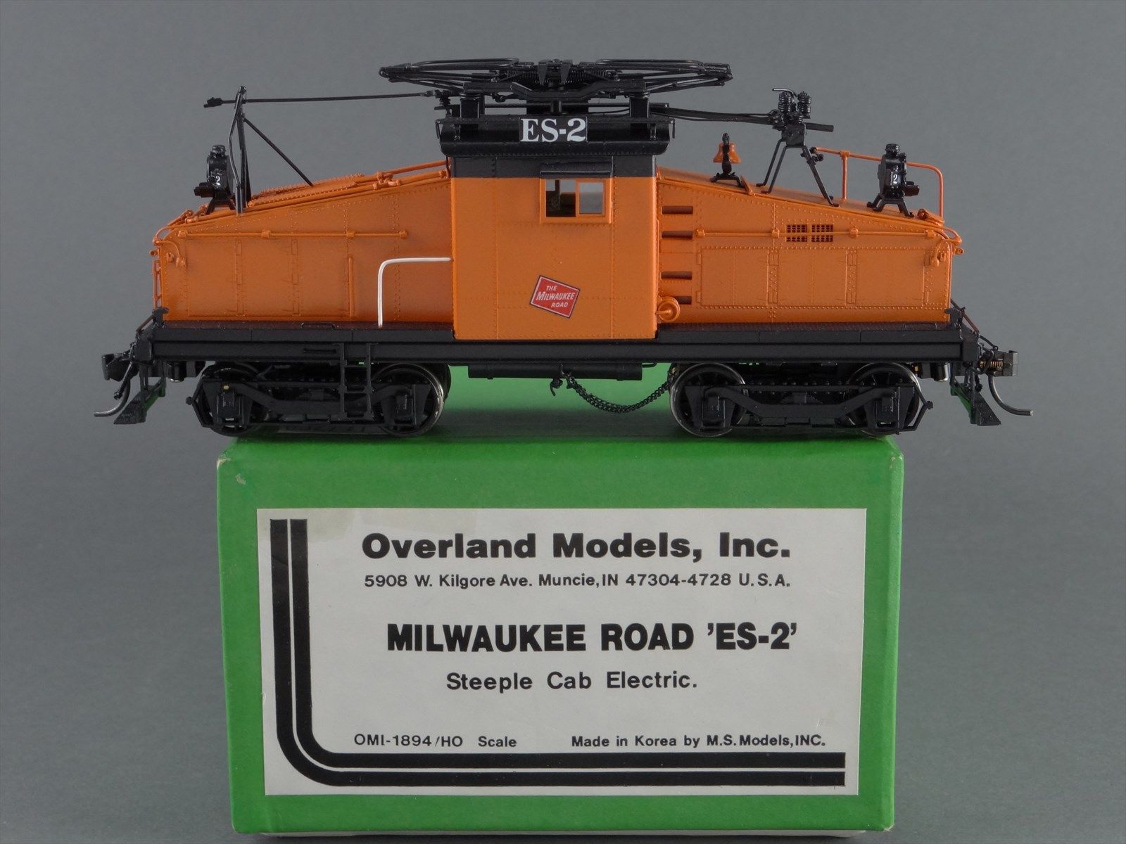 HO Brass Model Train - OMI 1894.1 Milwaukee ES-2 Steeple Cab Electric ...