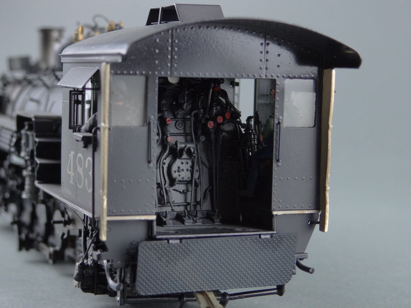 Sn3 Scale Brass Model Train - PBL Milestone - D&RGW K-36 2-8-2 #483 ...