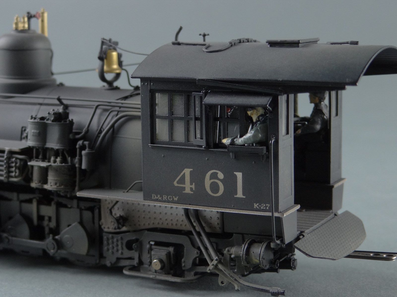 Sn3 Scale Brass Model Train - PBL Milestone - D&RGW K-27 2-8-2 #461 ...