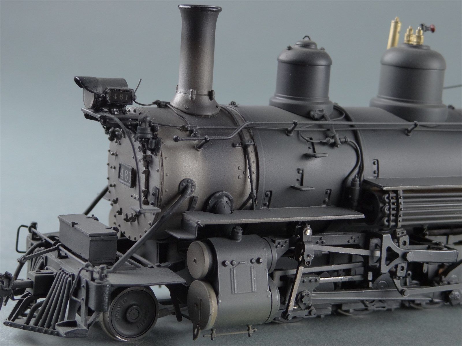 Sn3 Scale Brass Model Train - PBL Milestone - D&RGW K-27 2-8-2 #461 ...