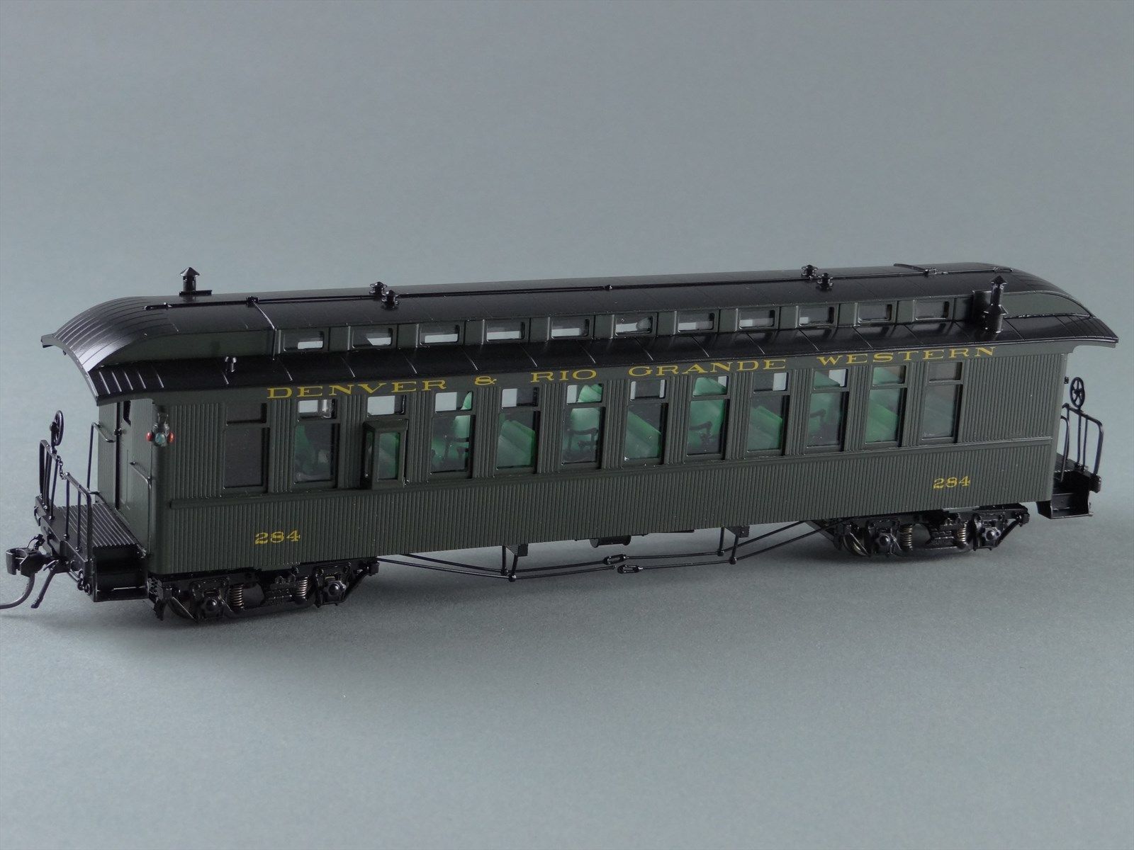 Sn3 Brass Model Train - PBL Milestone - D&RGW Open Vestibule Passenger ...