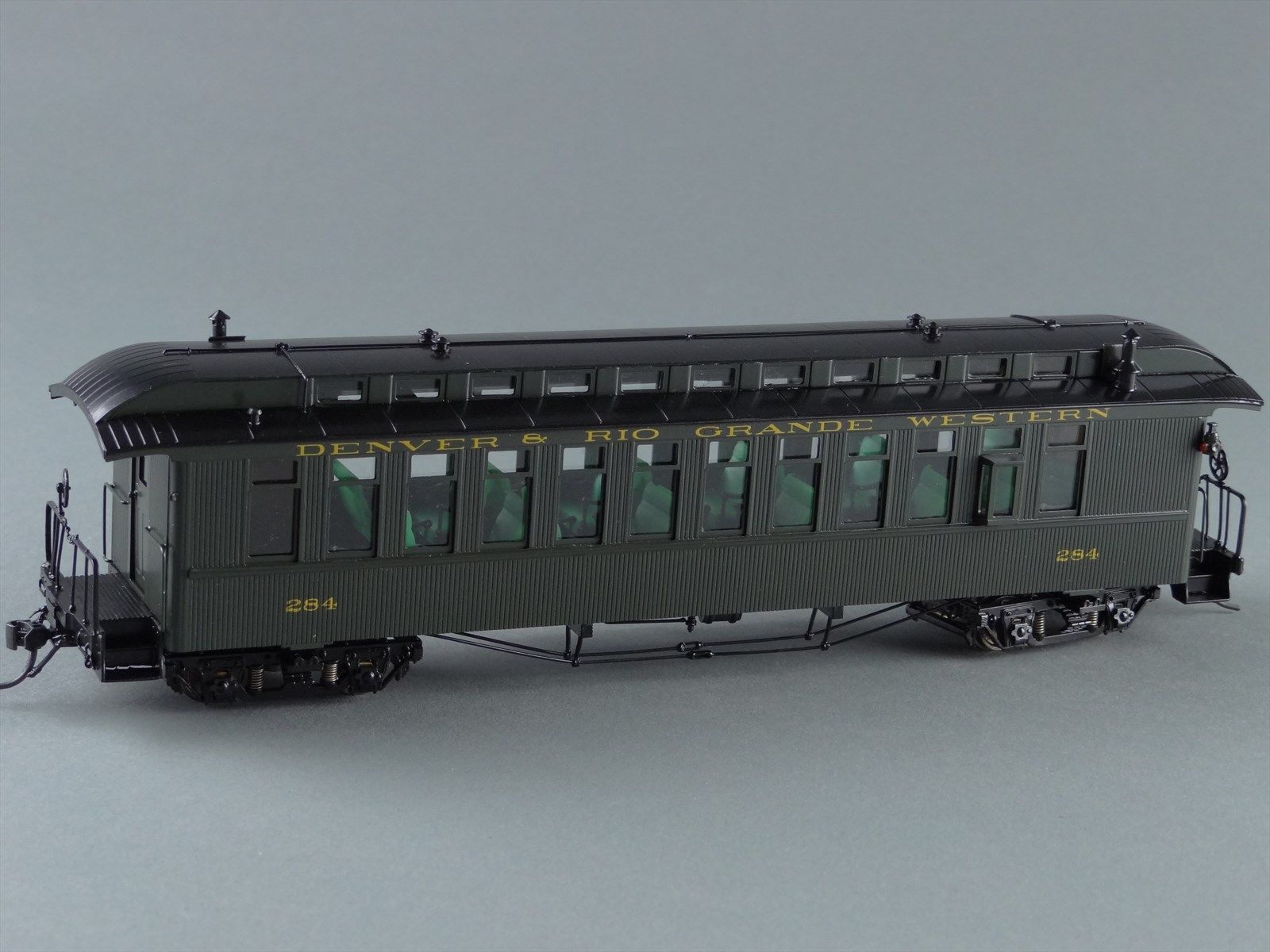 Sn3 Brass Model Train - PBL Milestone - D&RGW Open Vestibule Passenger ...
